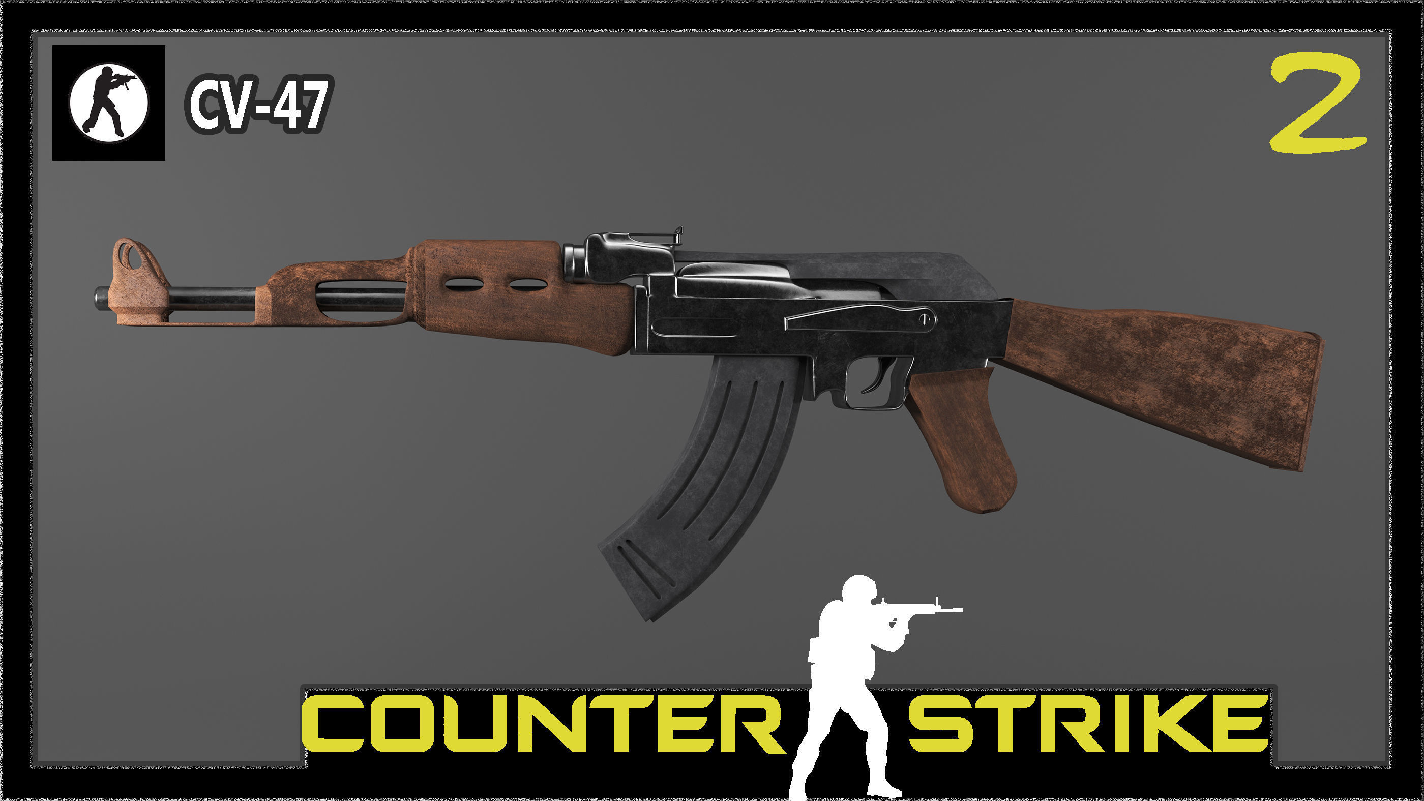 3D model 5 weapon Rifles in counter strike VR / AR / low-poly | CGTrader