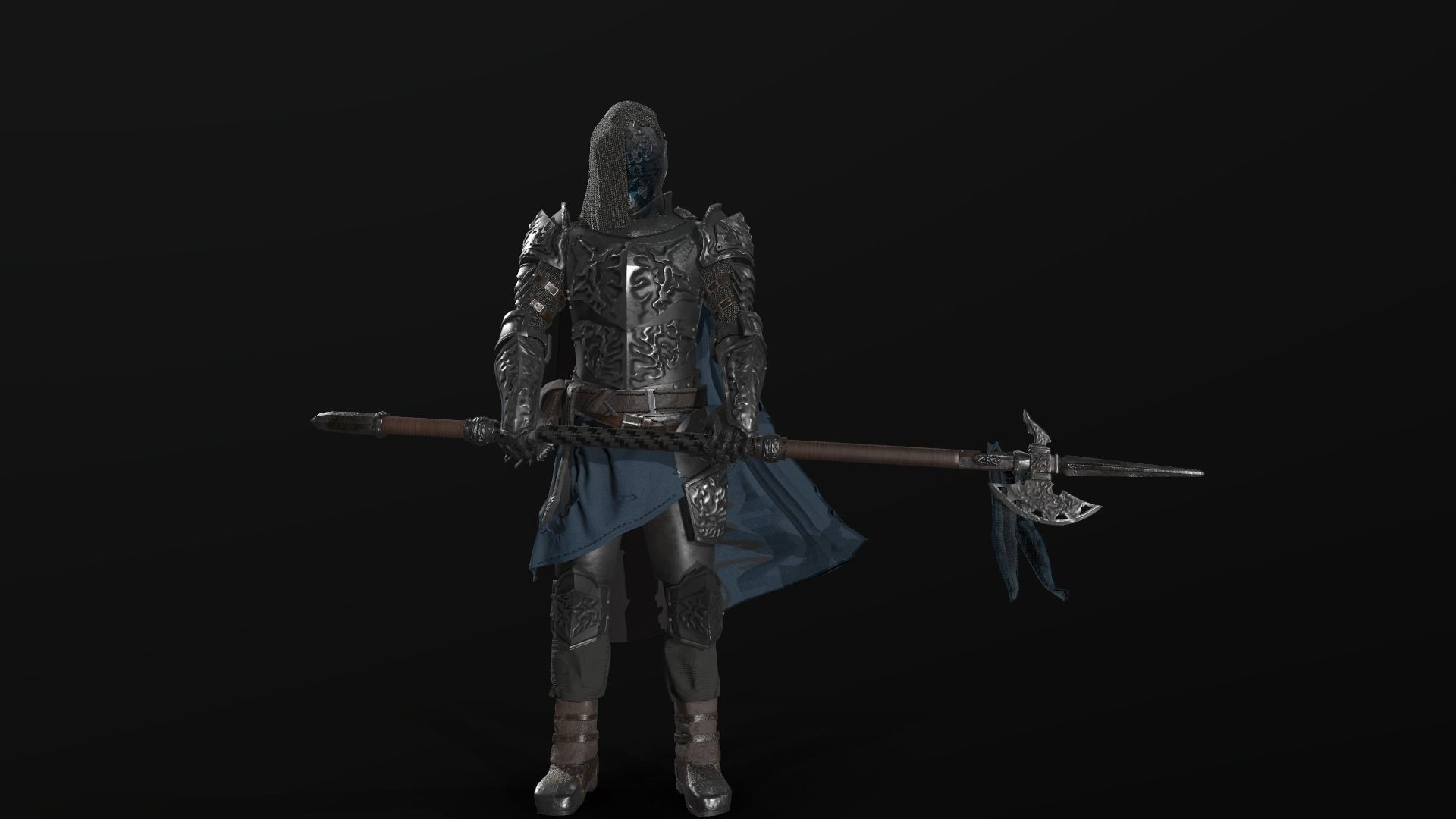 3D model Knight VR / AR / low-poly | CGTrader