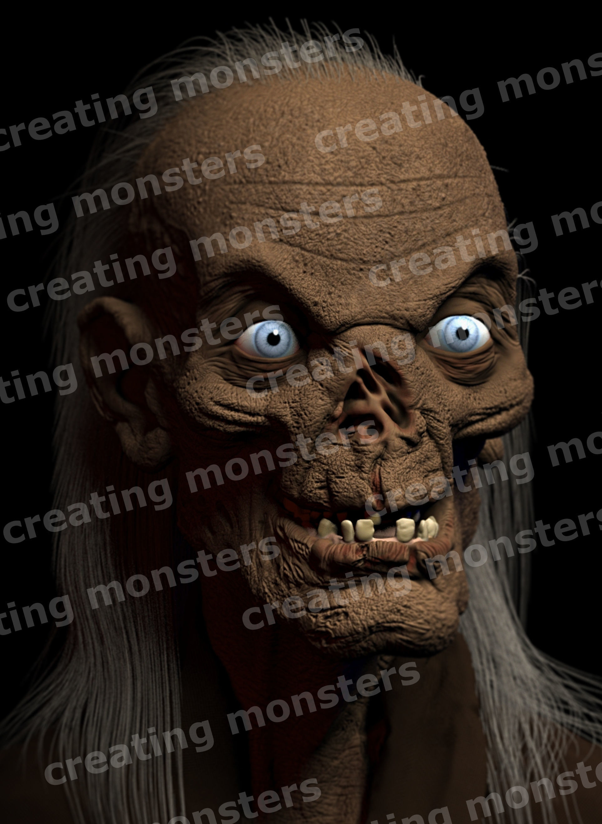 THE CRYPT KEEPER BUST STL- TALES FROM THE CRYPT 3D model 3D printable | CGTrader