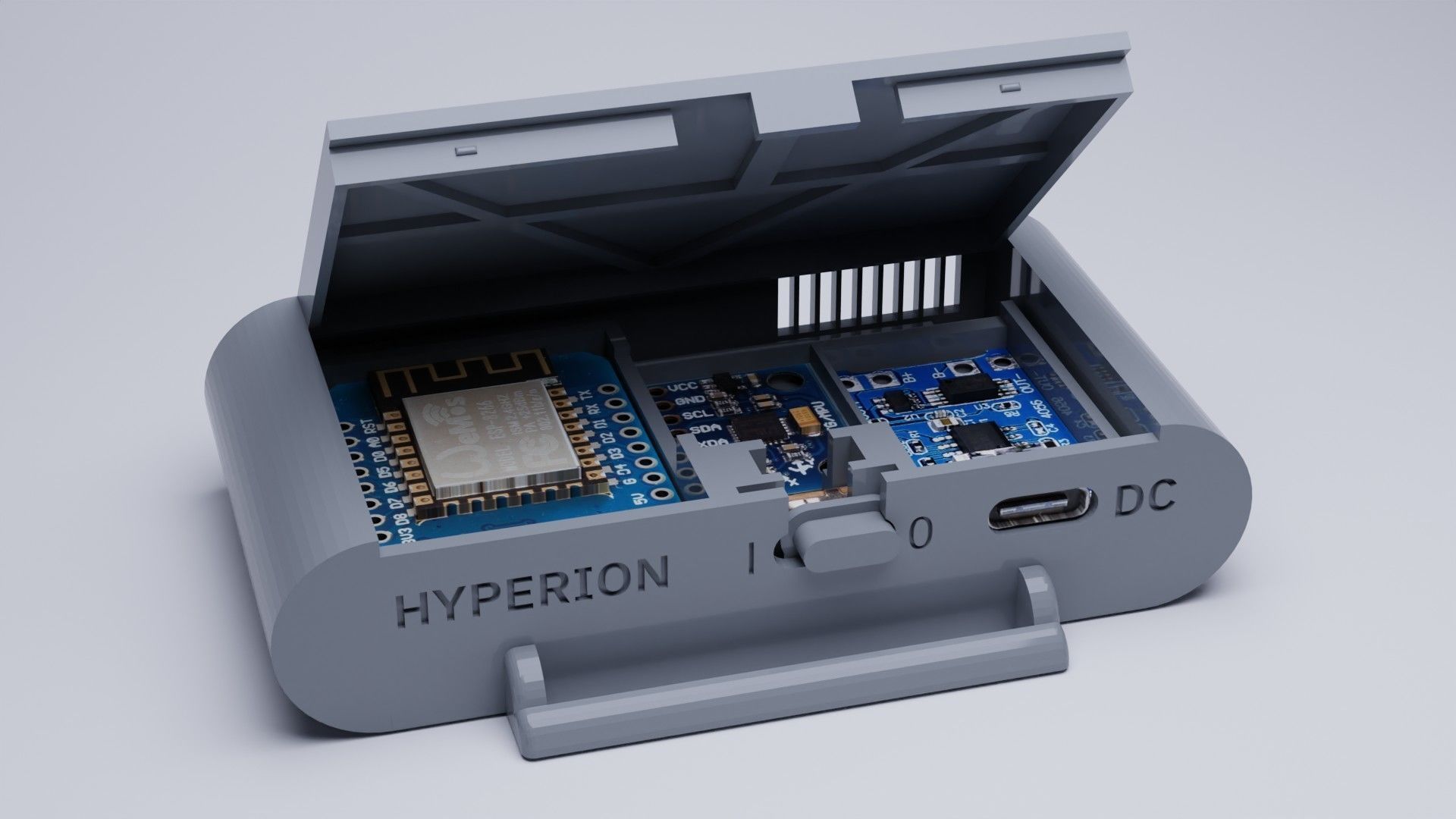 Hyperion Case for DIY SlimeVR free 3D model 3D printable | CGTrader