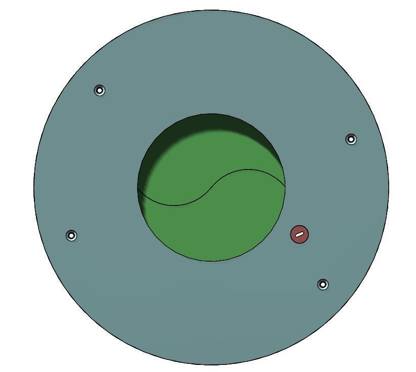 3D Printable Iris mechanism-3DP2BLROD50A 3D model 3D printable | CGTrader