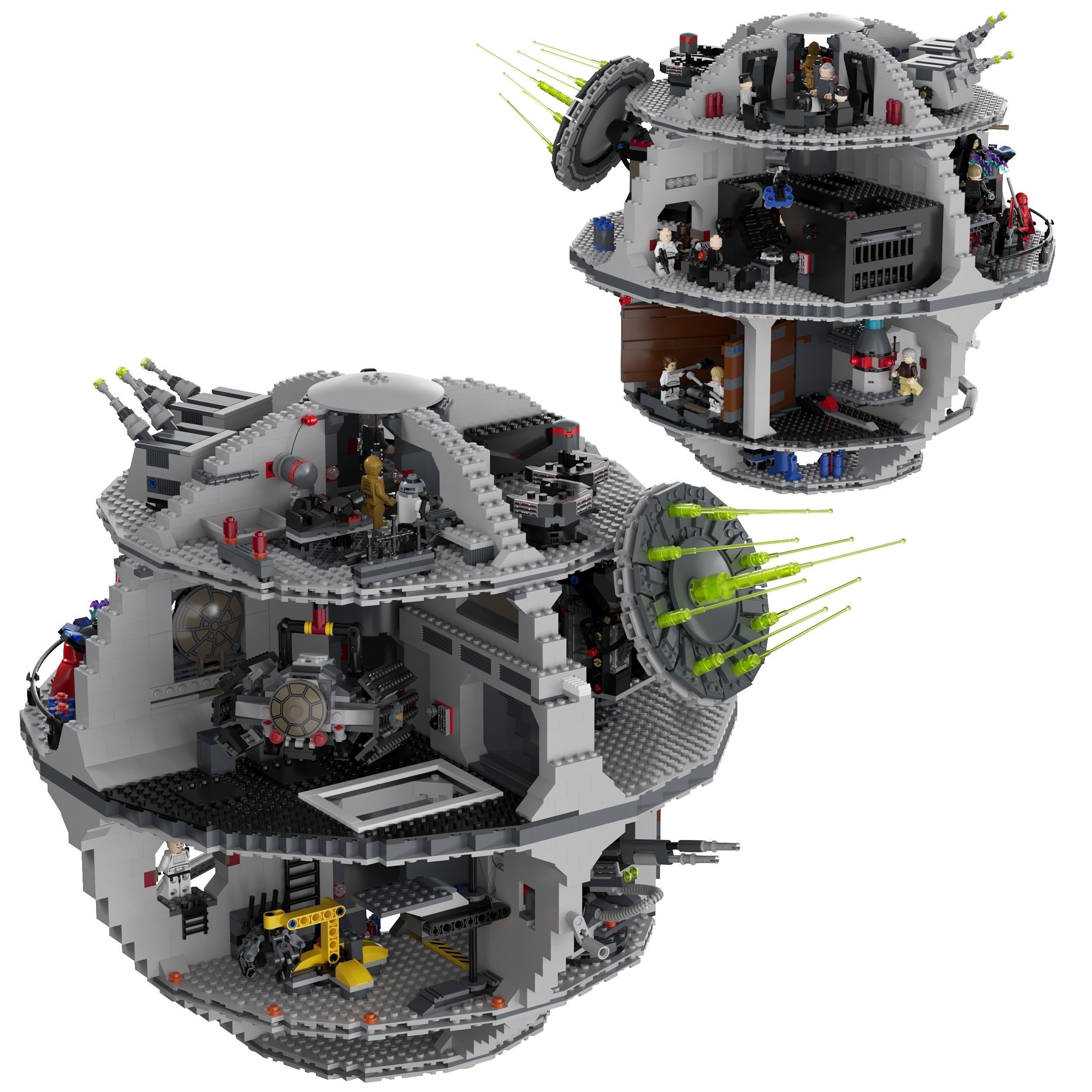 Lego - 75159 Death Star 3D model | CGTrader