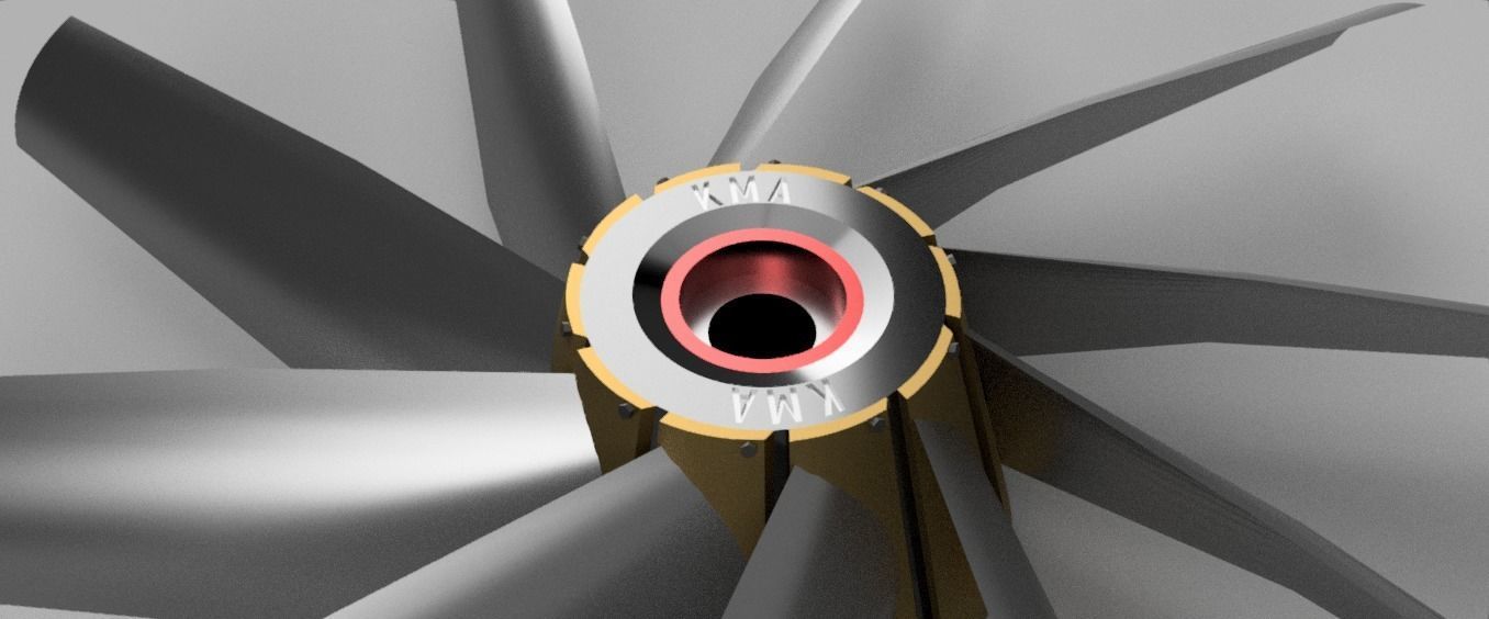 mechanical fan 2 3D model | CGTrader