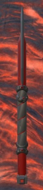 3D model Stylized Hell Axe weapon low-poly game ready VR / AR / low ...