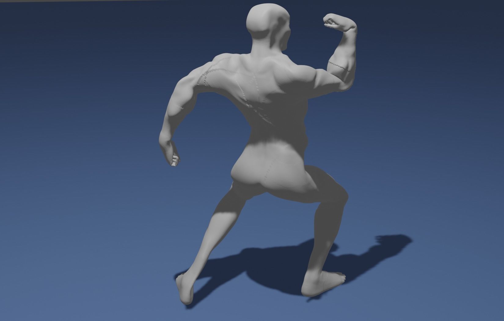 THE STRONGEST MAN 3D model rigged | CGTrader