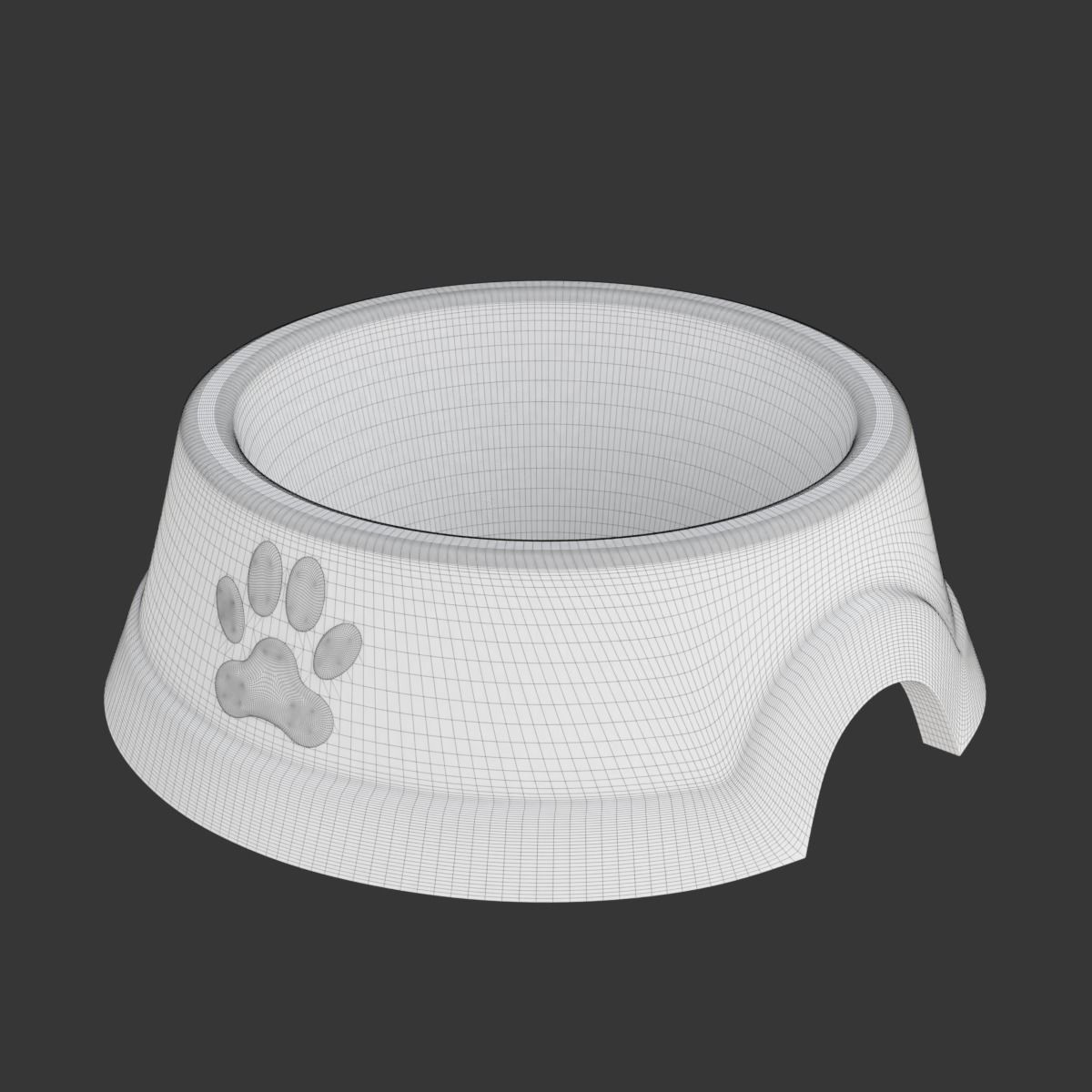 Printable Dog Bowl 3D model 3D printable | CGTrader