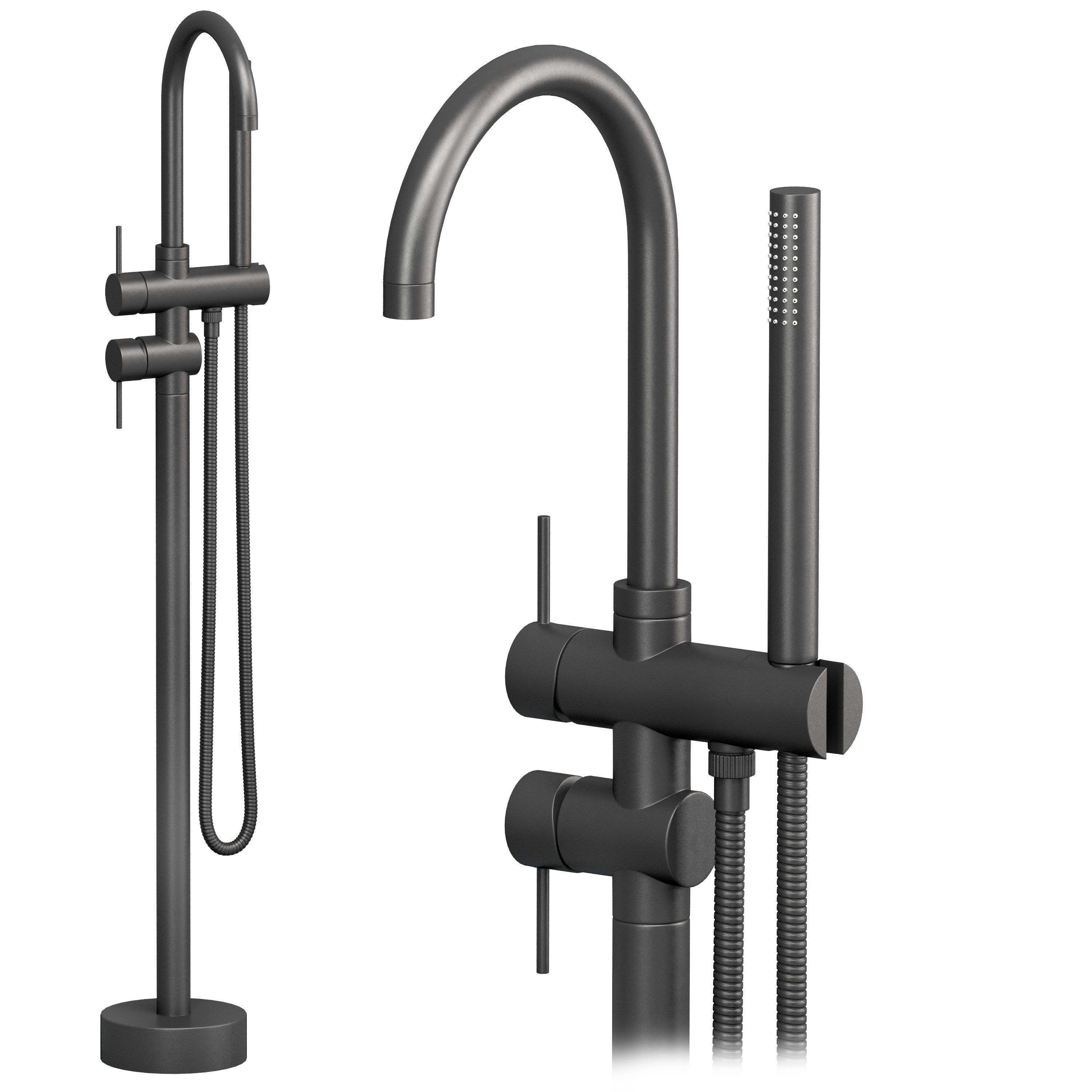 Faucets and shower sets Lusso set 3D model | CGTrader