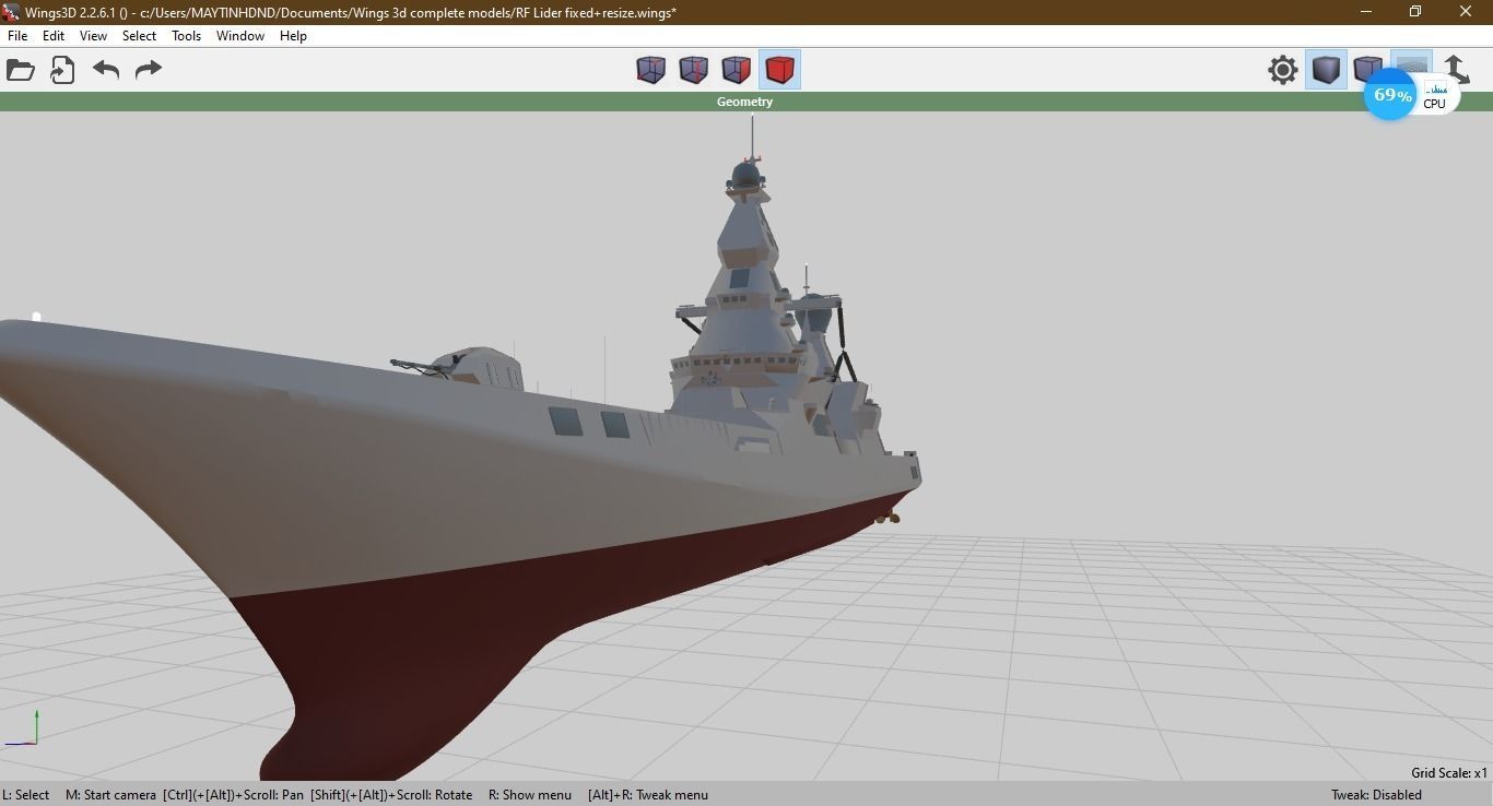 RF Lider free VR / AR / low-poly 3D model | CGTrader