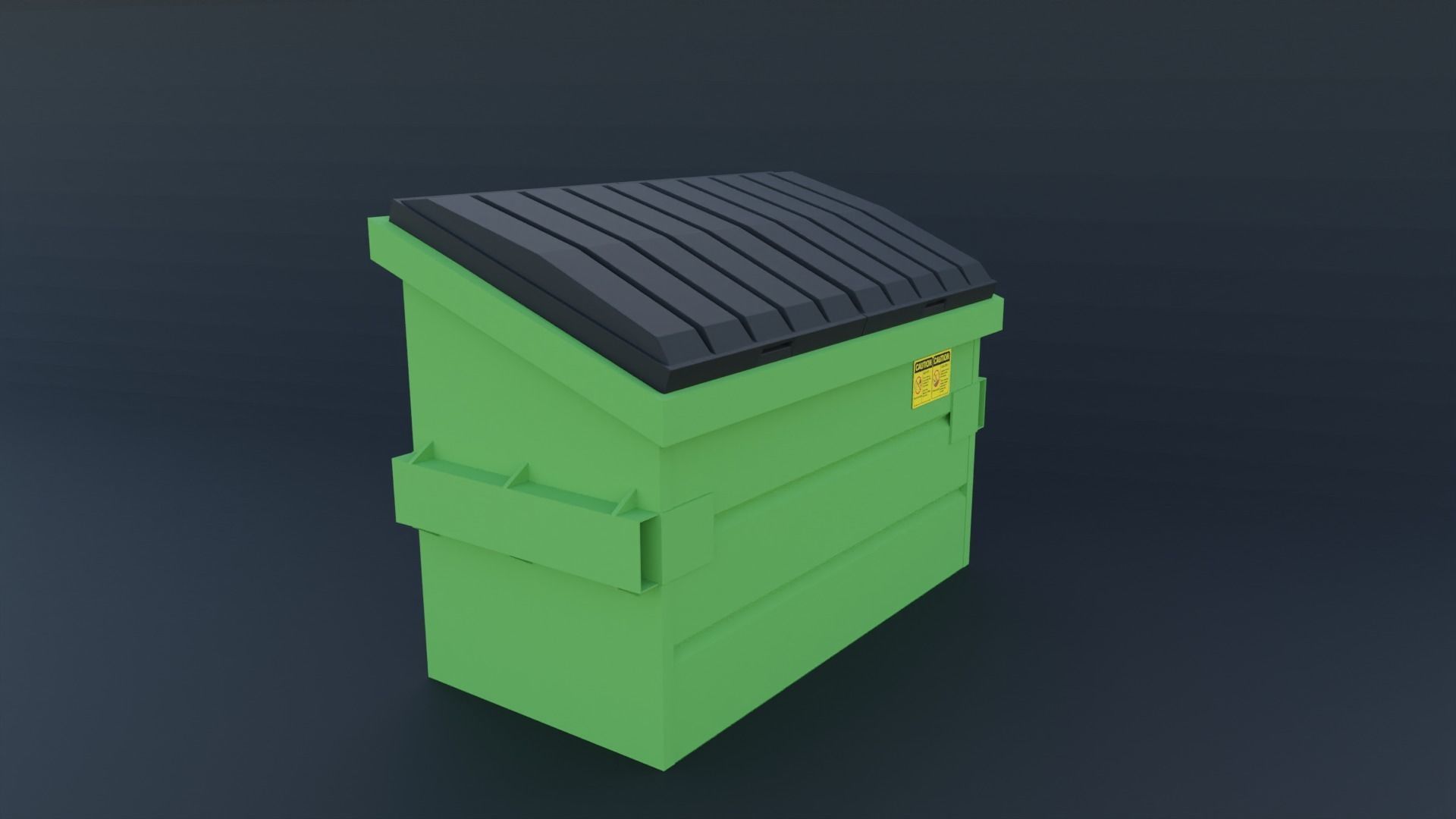 Generic Dumpster free 3D model | CGTrader