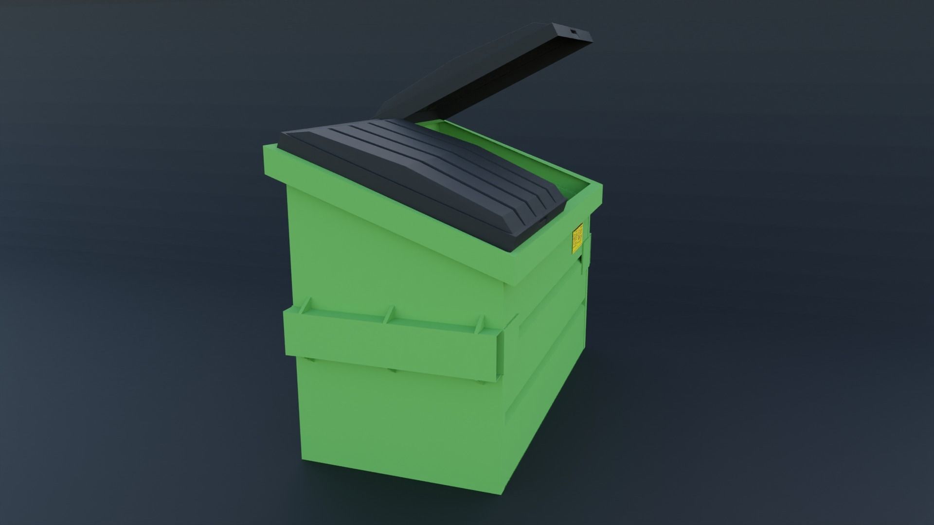 Generic Dumpster free 3D model | CGTrader