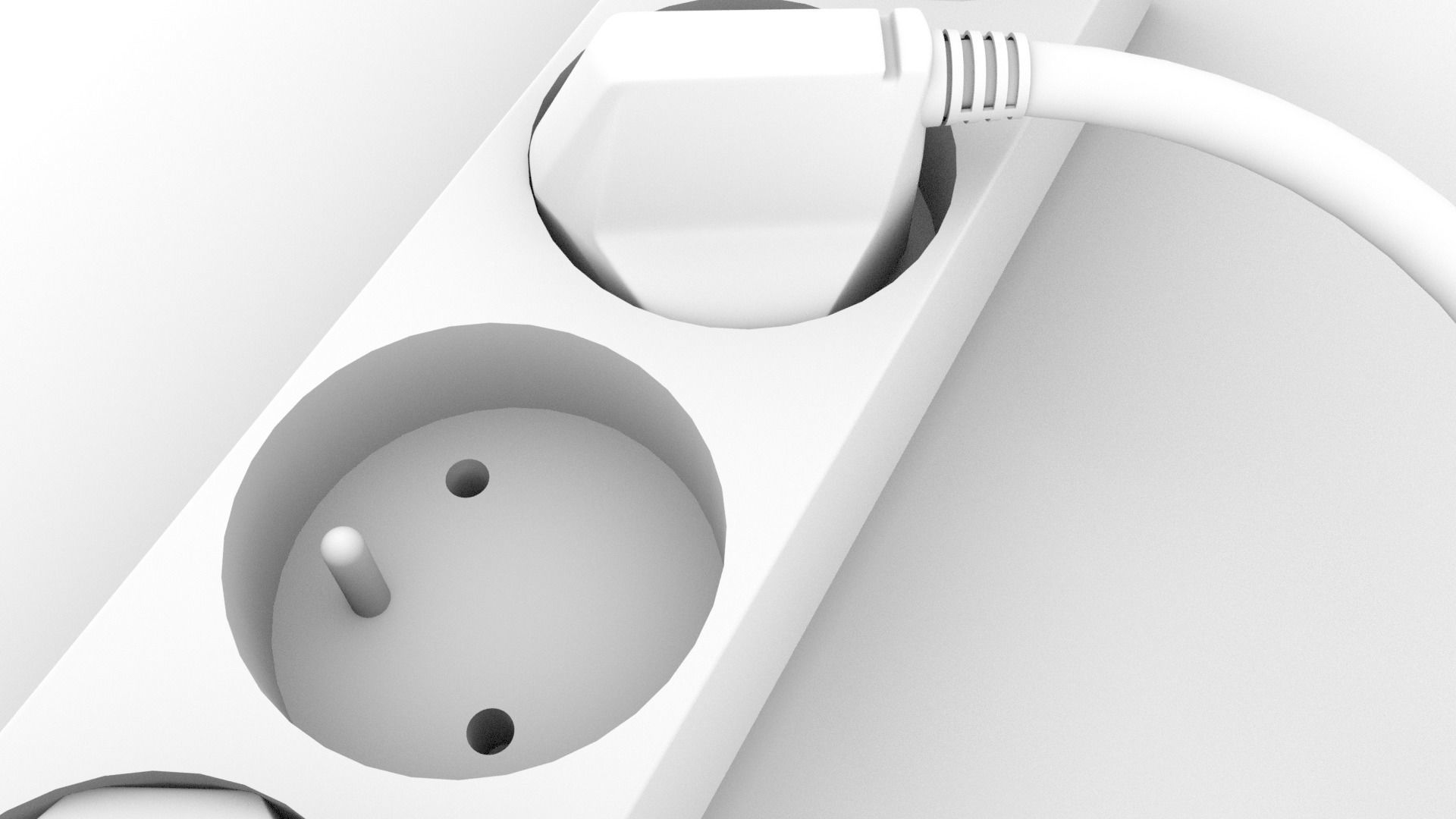 3D model unplug socials VR / AR / low-poly | CGTrader