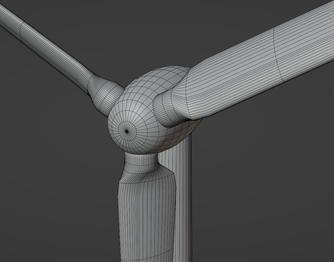 Windturbine wind turbine free 3D model | CGTrader