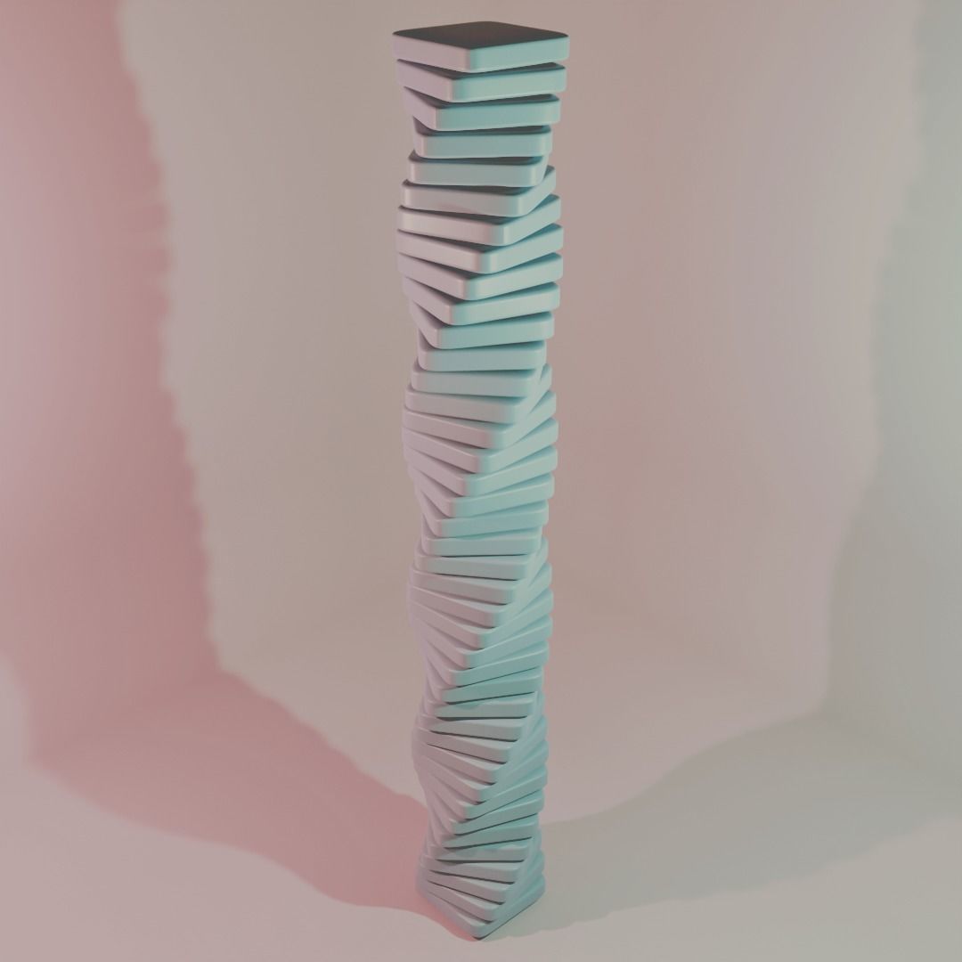 Geometry Twist Node free 3D model | CGTrader