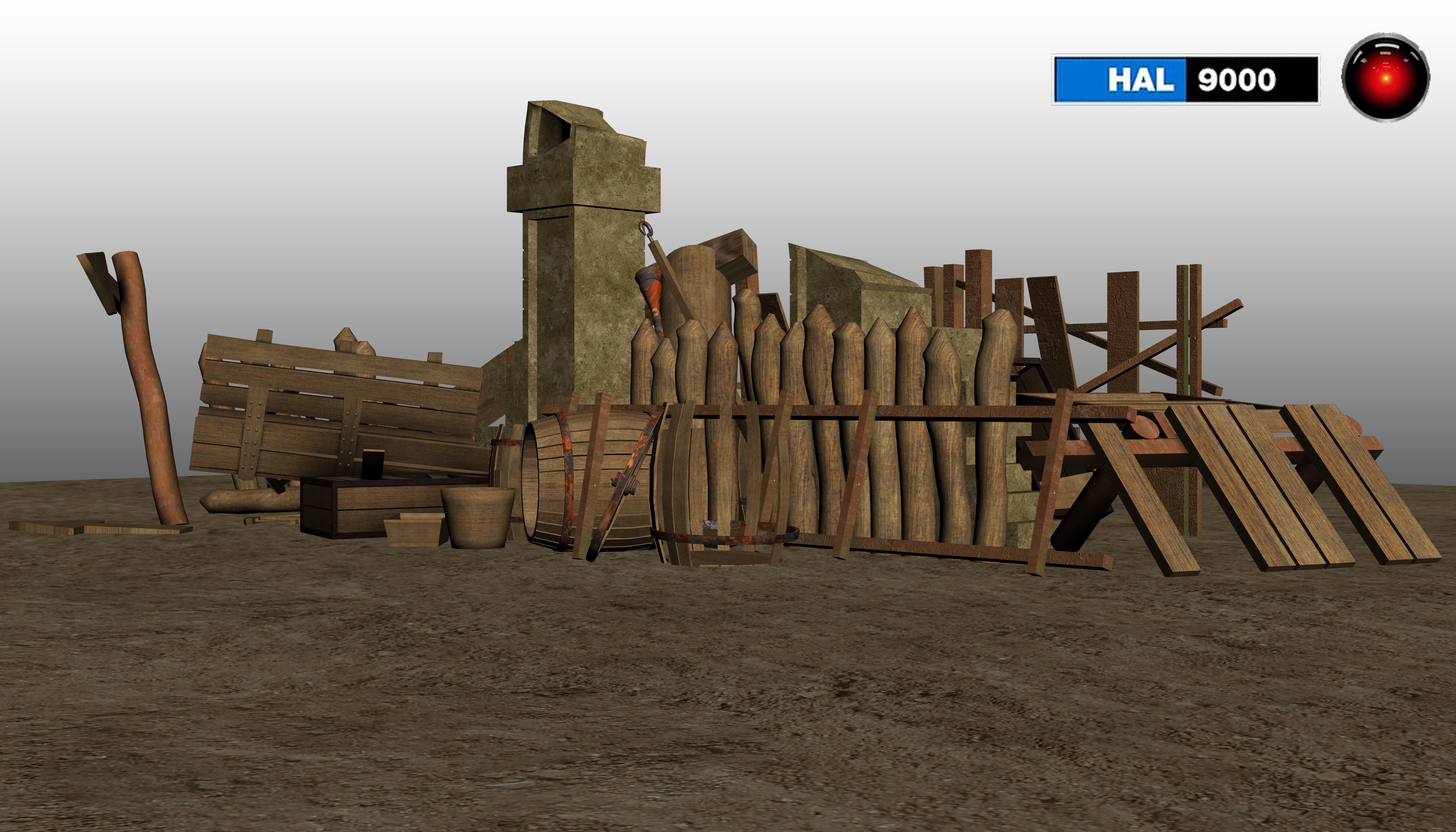 Medieval trash 3D model | CGTrader