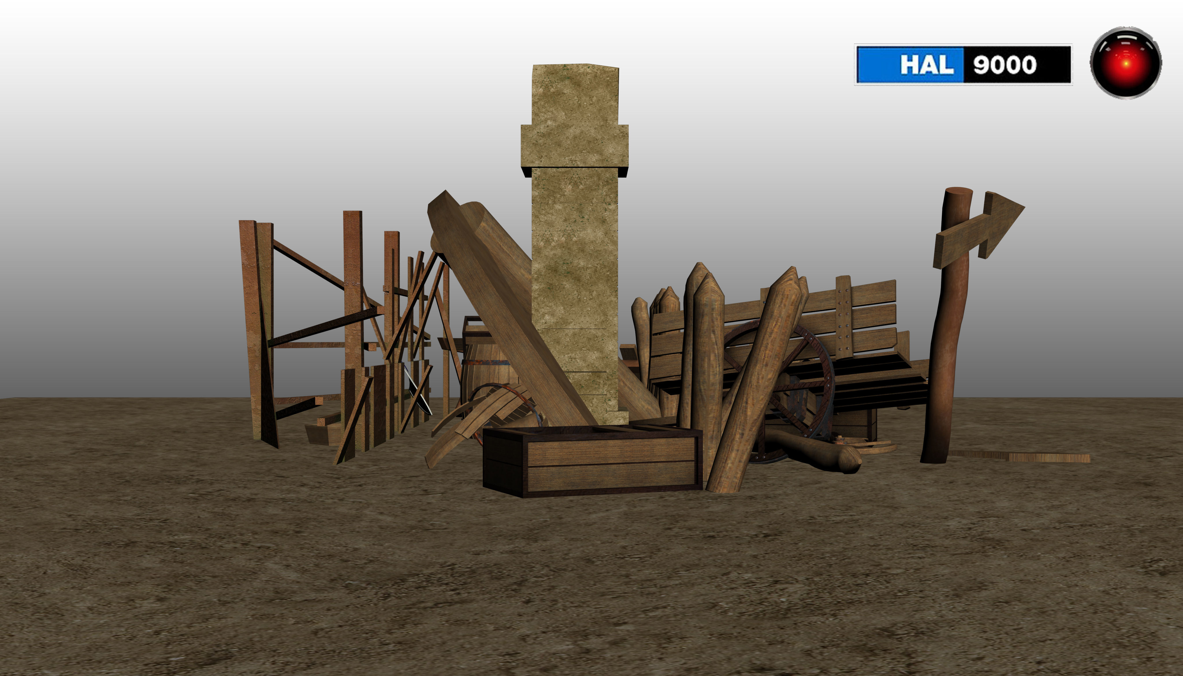 Medieval trash 3D model | CGTrader
