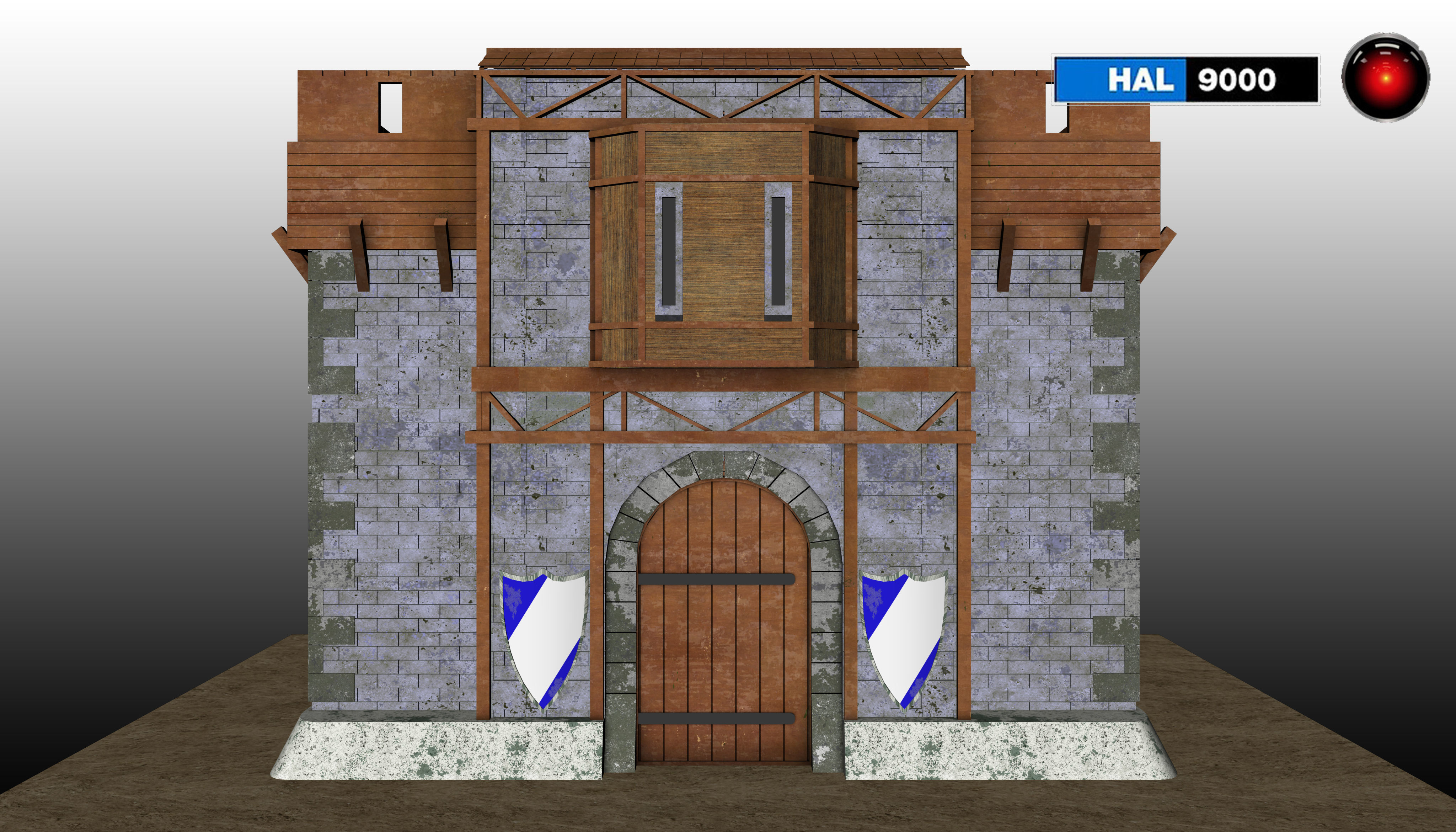 Medieval turret 3D model | CGTrader