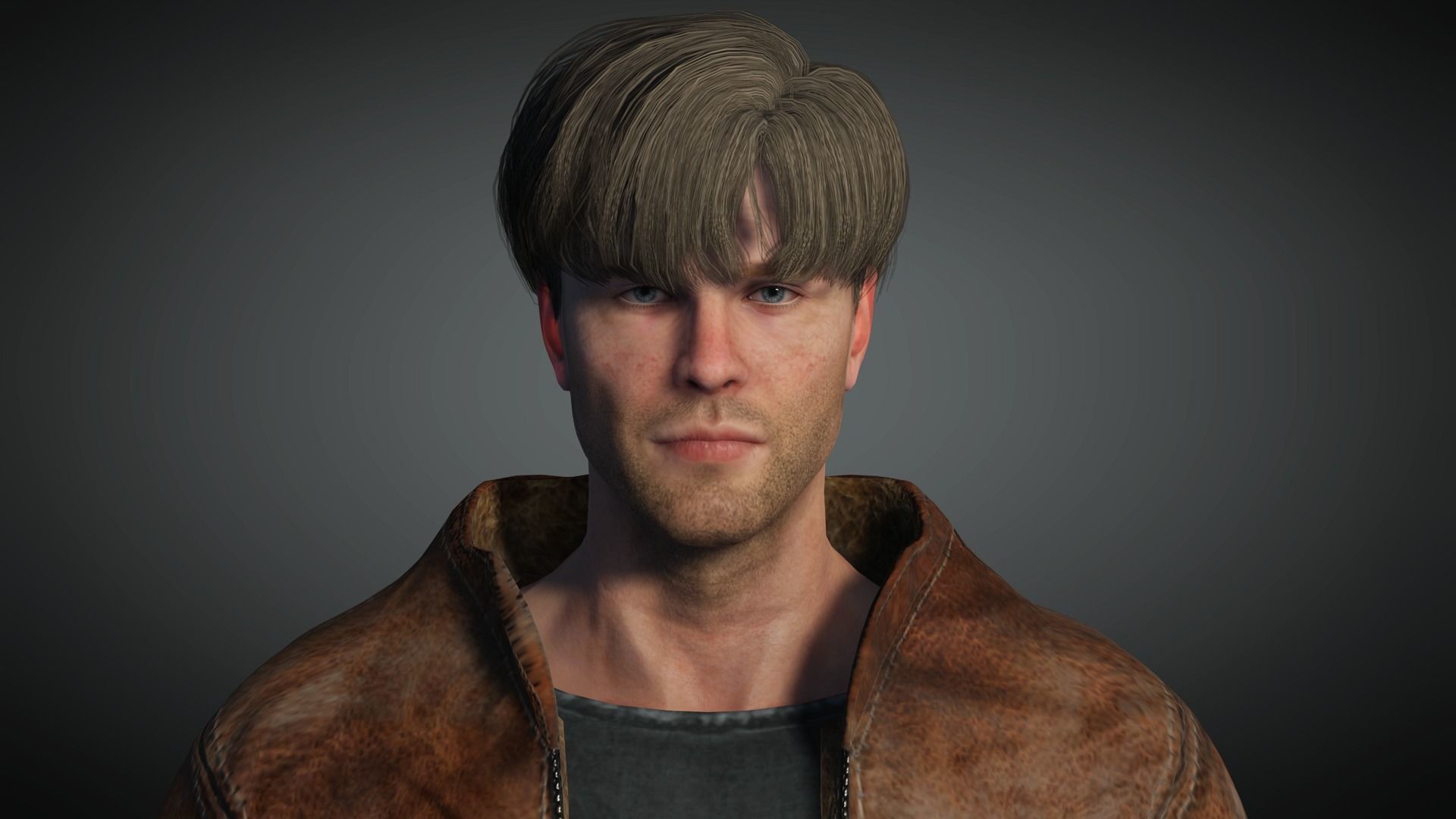 3D model AAA Apocalypse Male Character 12 VR / AR / low-poly rigged ...