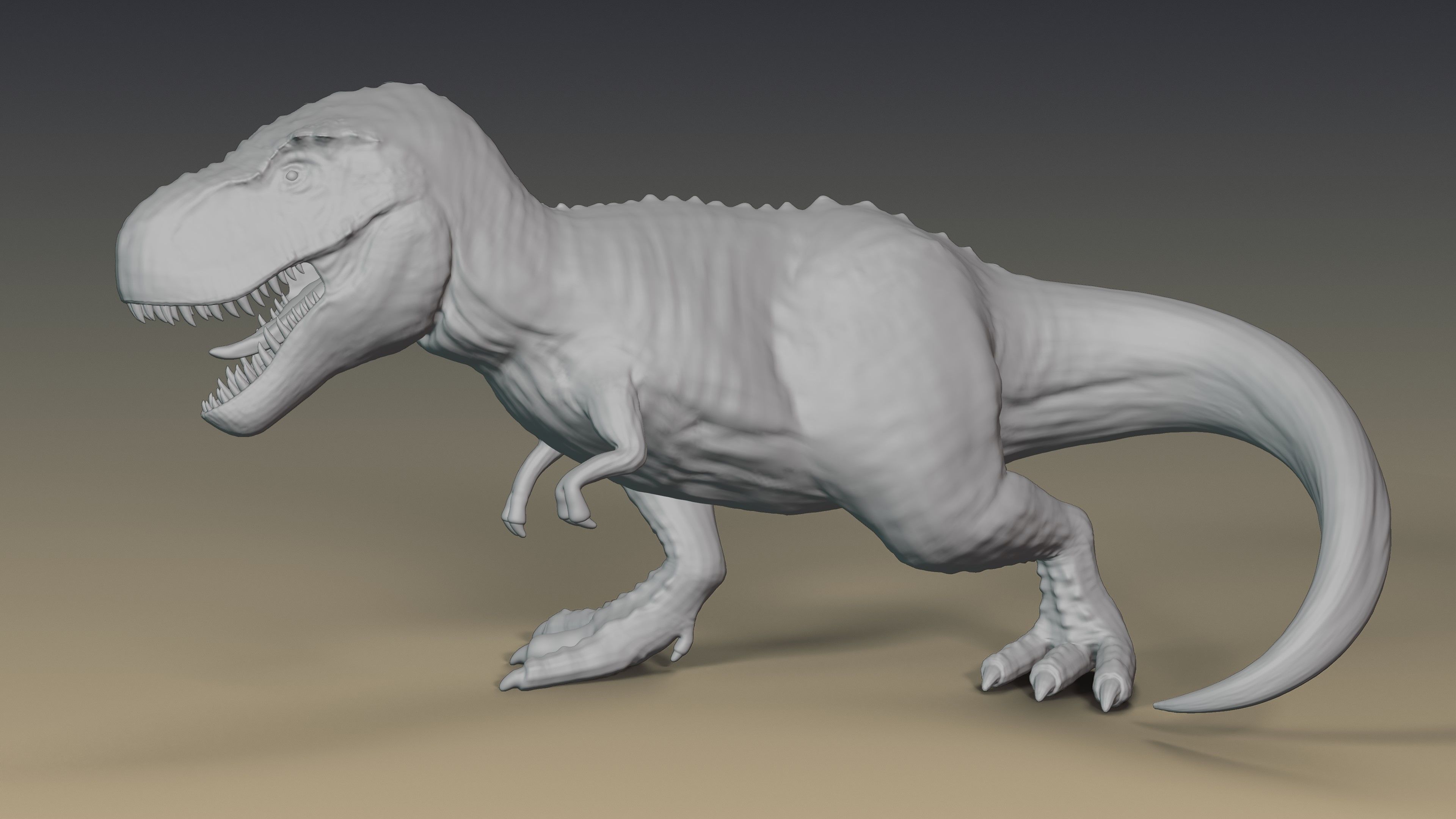 Tyrannosaurus Rex Blender Rigged t-rex 3D model animated rigged | CGTrader