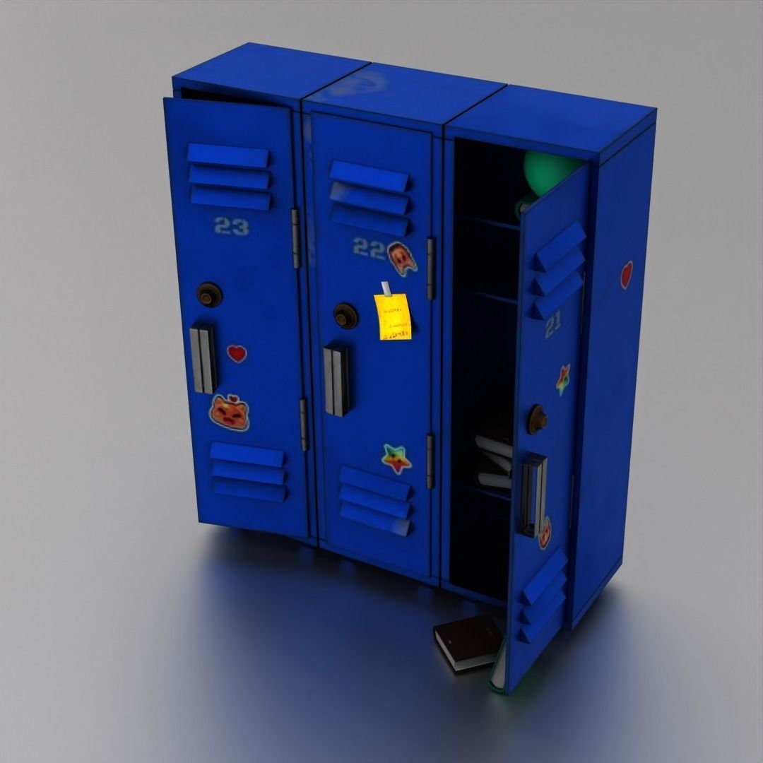 Stylized locker great 3D model | CGTrader