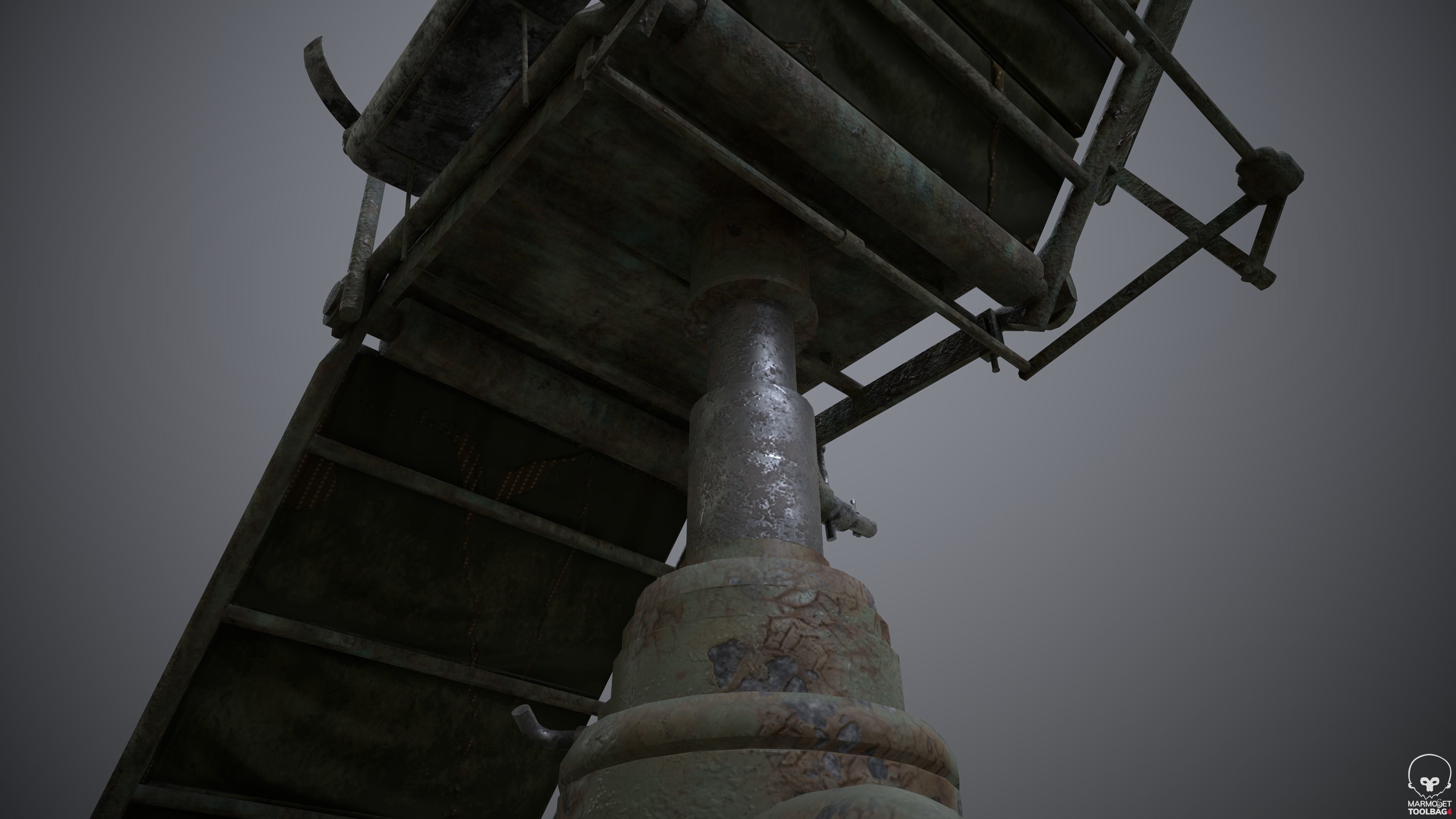 3D model Old Asylum Bed VR / AR / low-poly | CGTrader