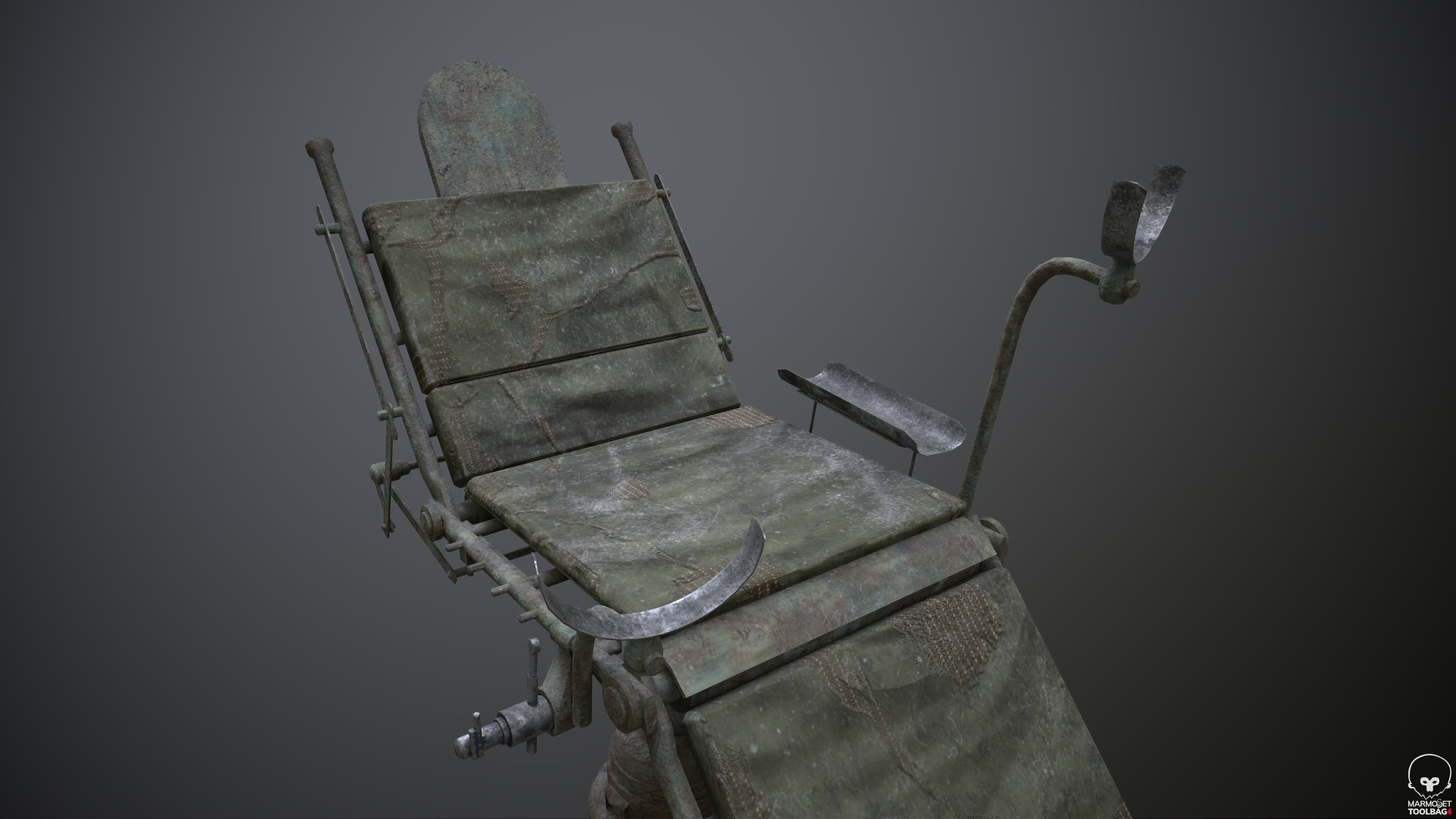 3D model Old Asylum Bed VR / AR / low-poly | CGTrader