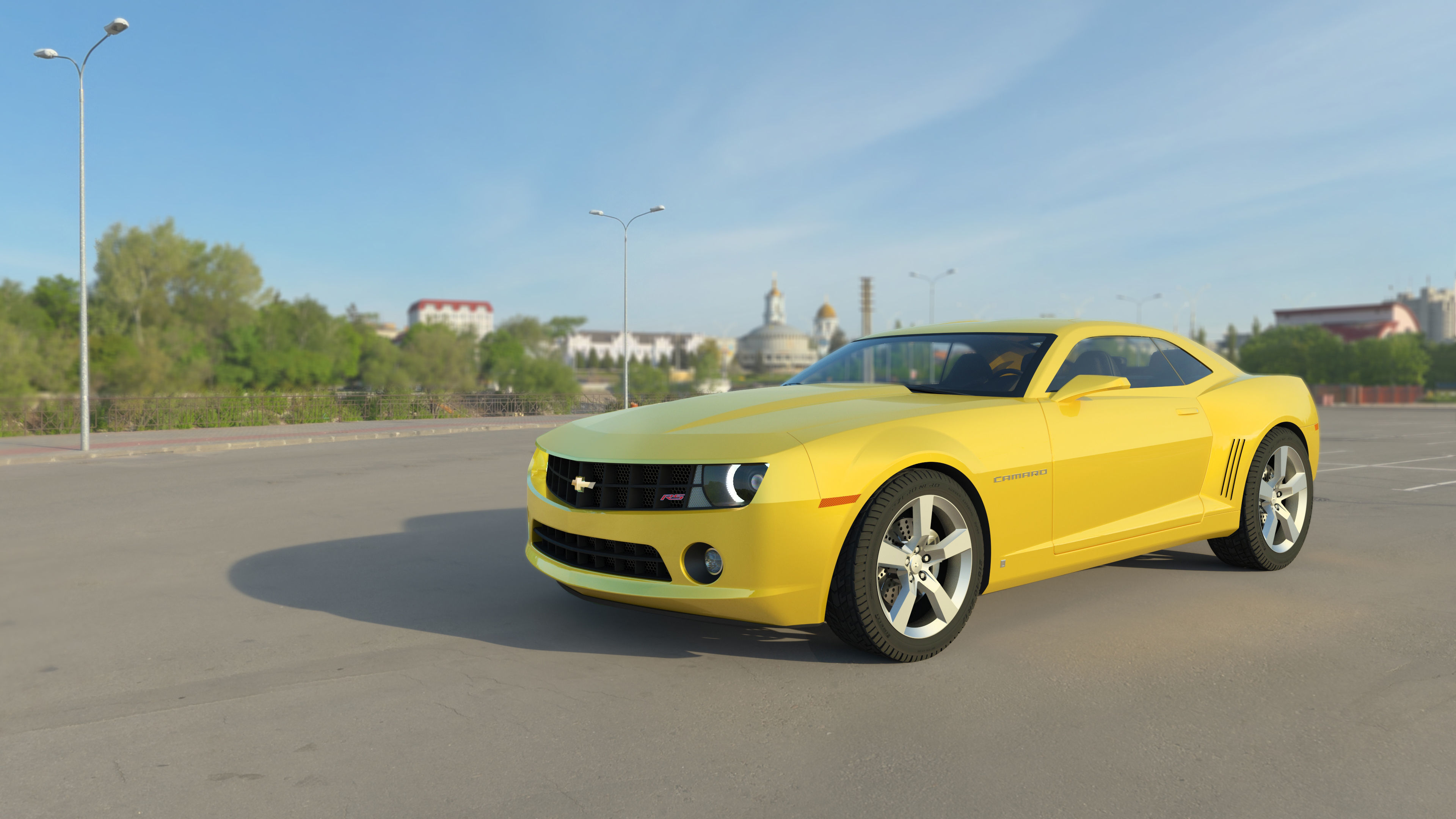 Chevrolet Camaro 2010 3D Model HIGH POLY 3D model | CGTrader
