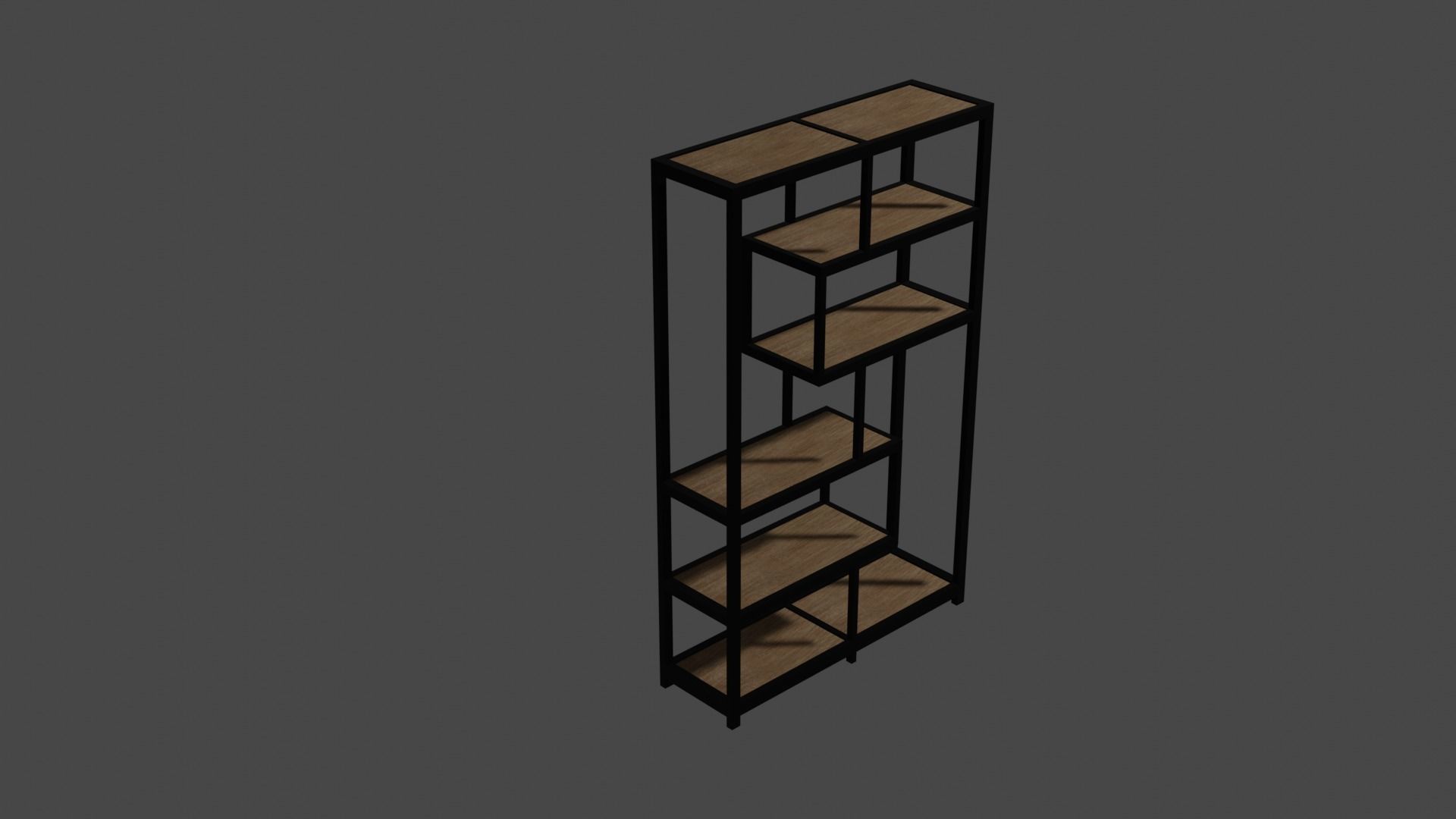 Minimal Library Design 3D model | CGTrader