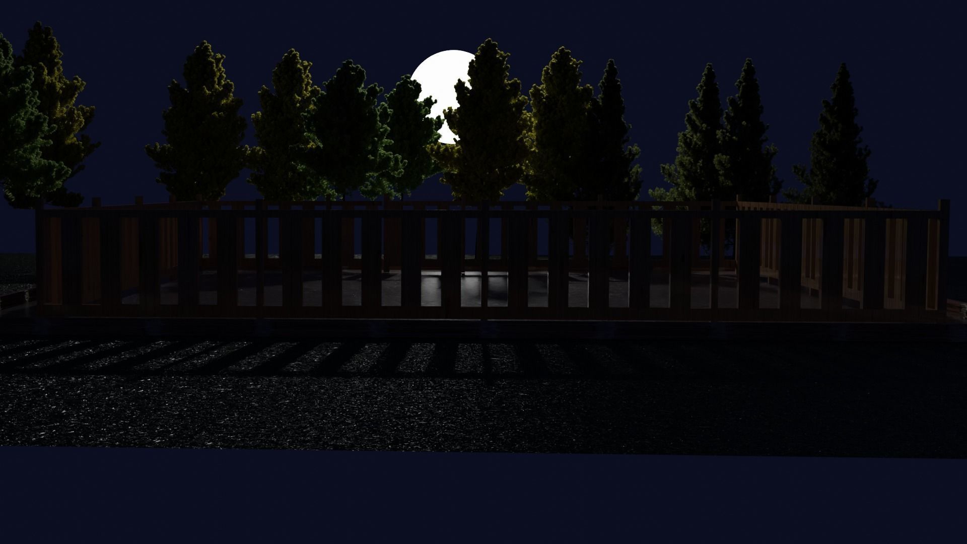 Small landscape view 3D model | CGTrader