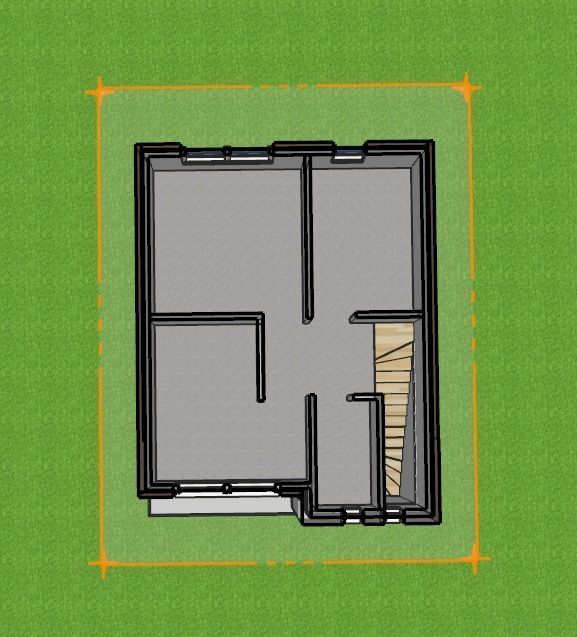Basic Row house 3D model | CGTrader