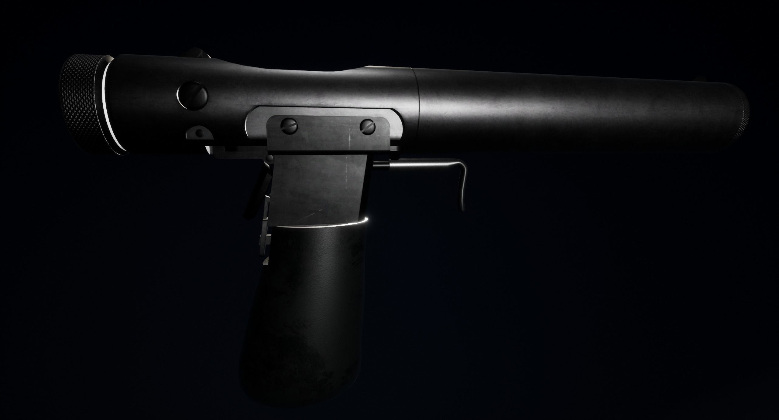 3D model Welrod PBR gun VR / AR / low-poly | CGTrader