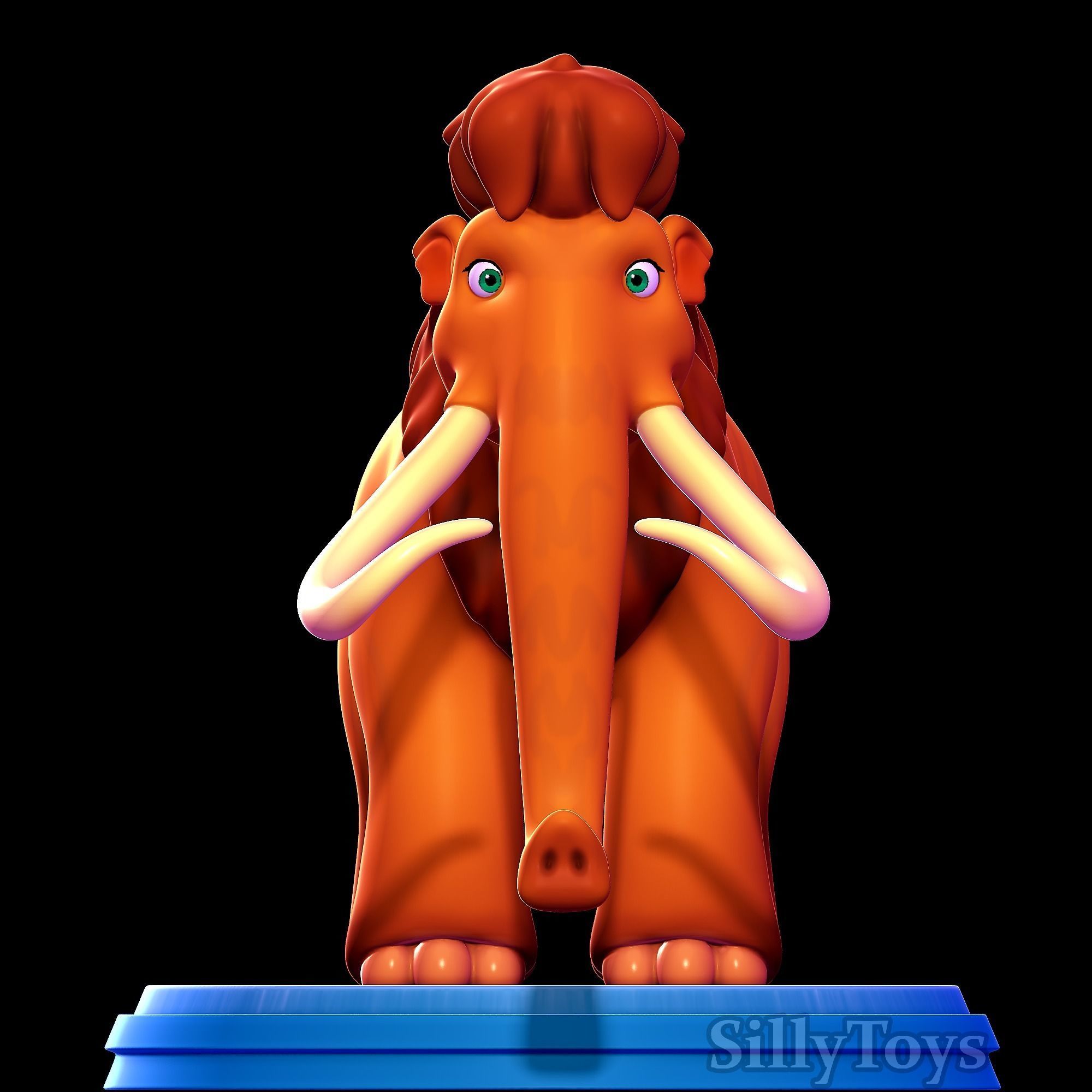 Ellie - Ice Age 3D model 3D printable | CGTrader