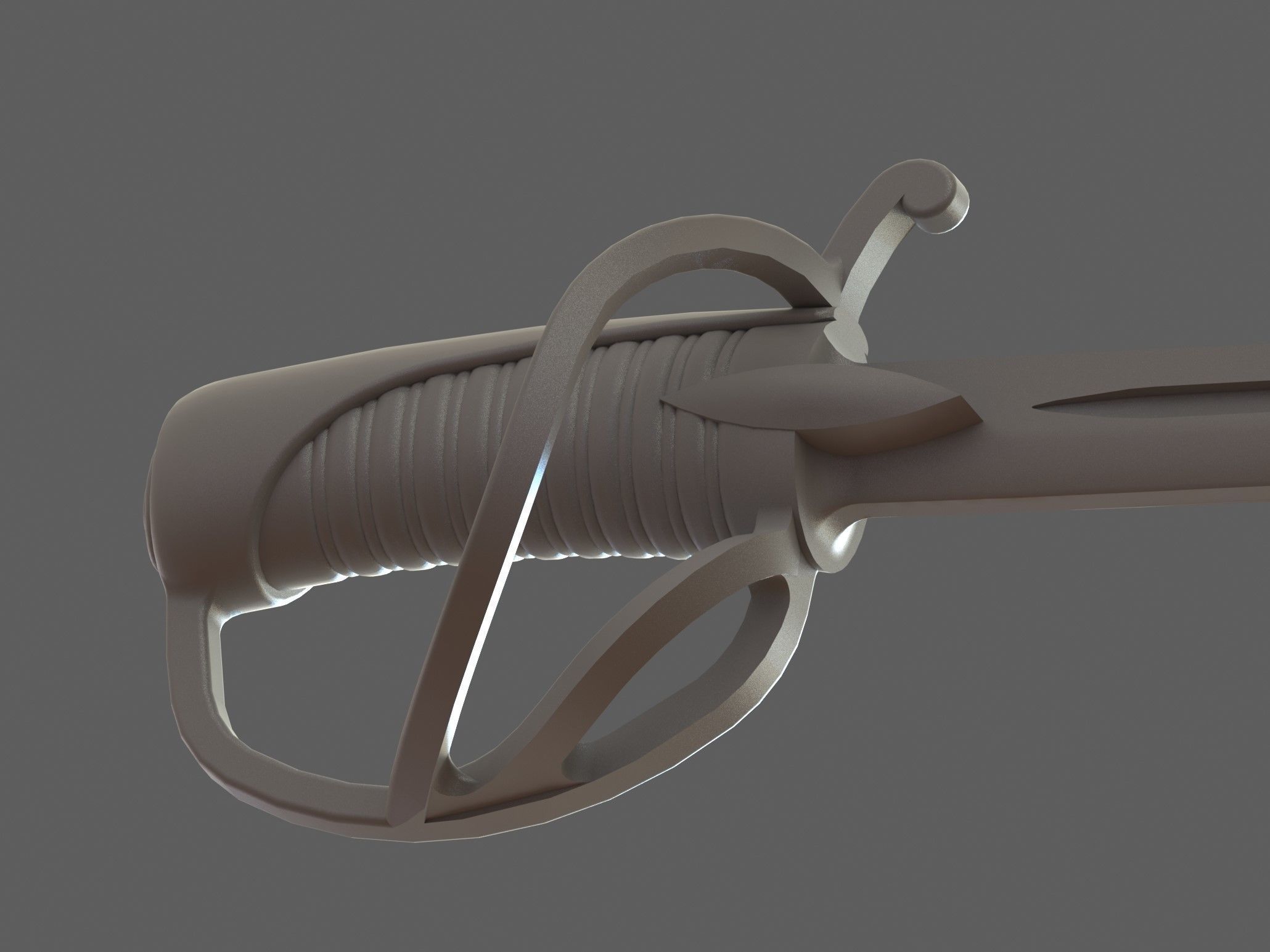Special military School of St Cyr cavalry Saber 3D model 3D printable ...