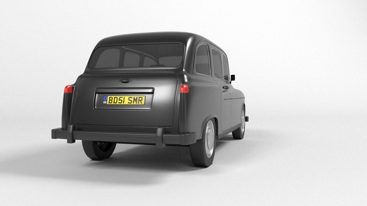 london taxi cab 3D model | CGTrader