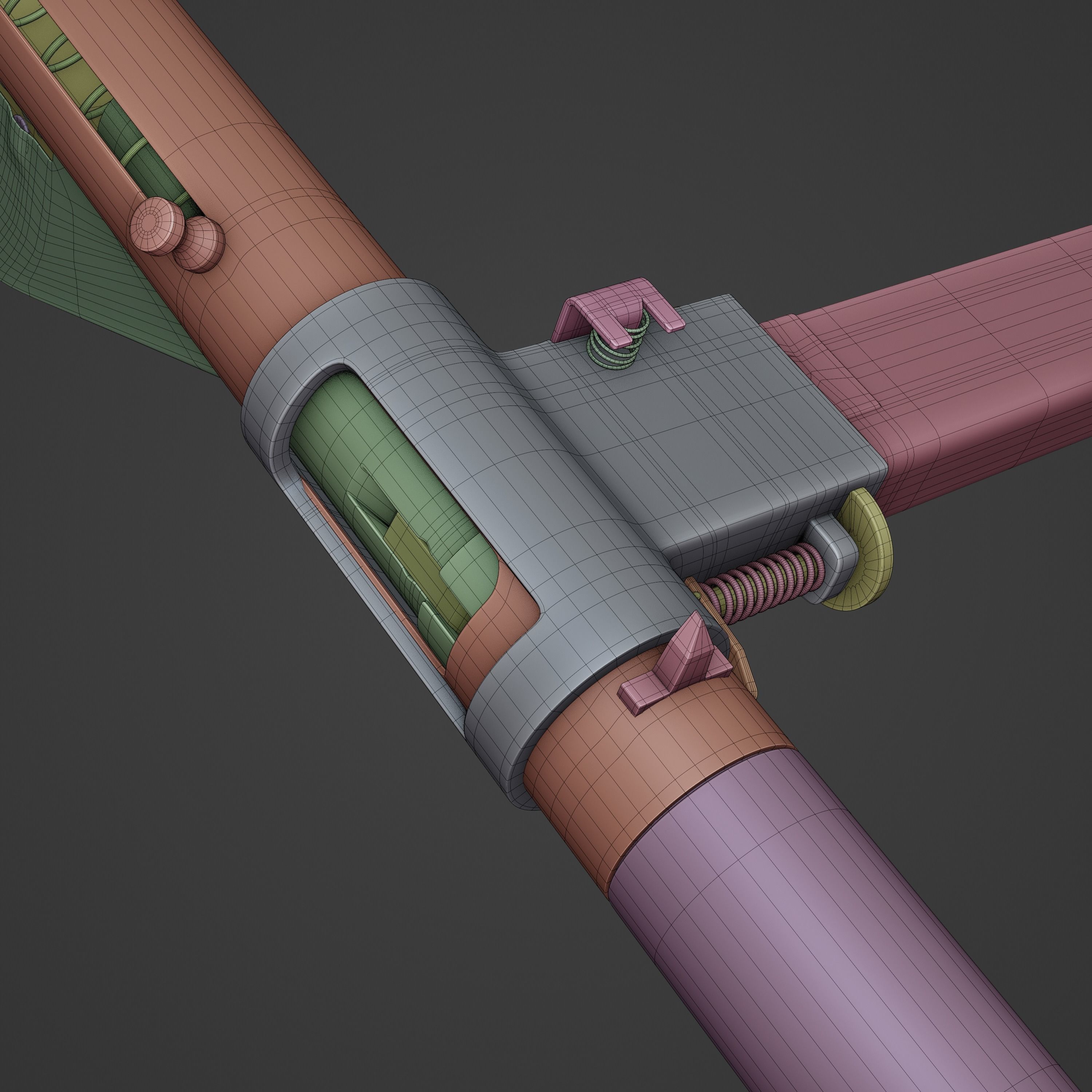 Sten MkII S suppressed submachine gun 3D model | CGTrader