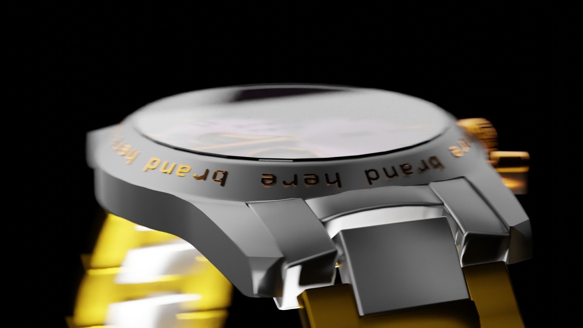 3D unbranded watch 3D model rigged | CGTrader
