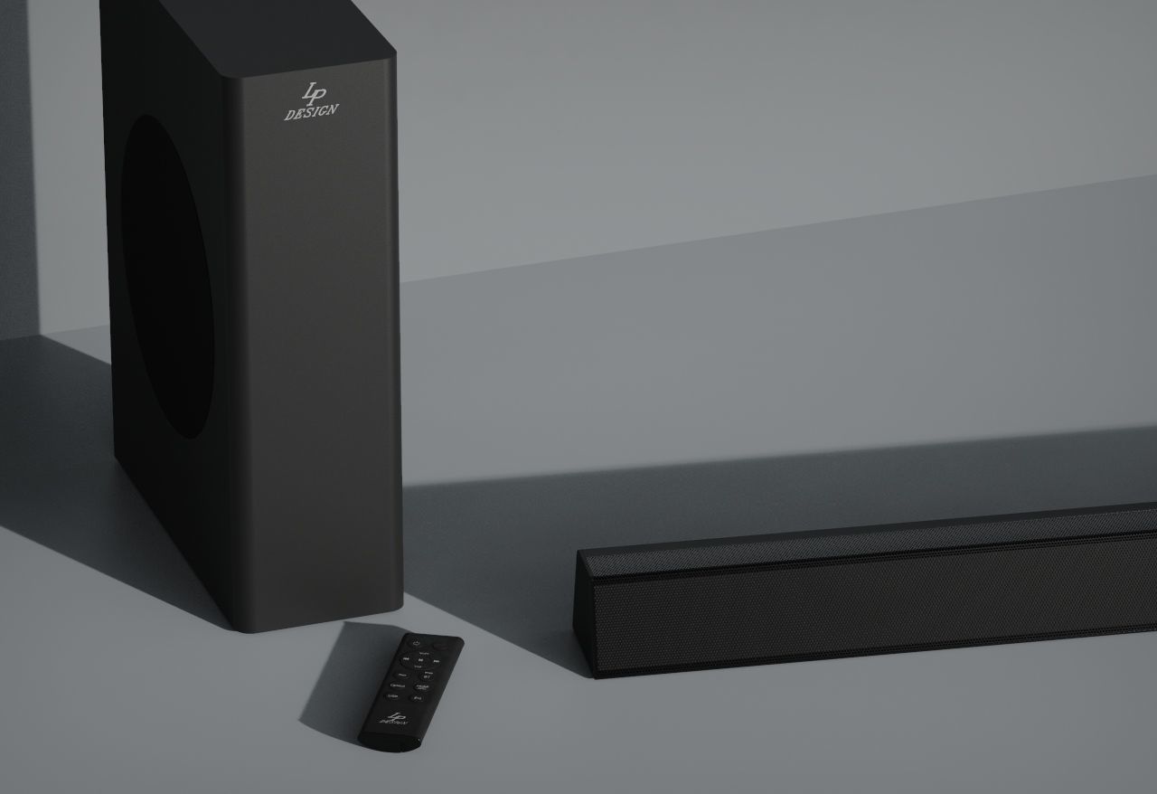 Soundbar System free 3D model | CGTrader