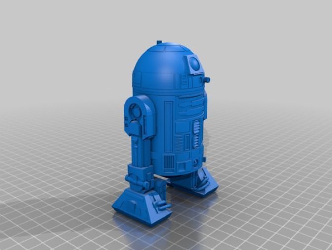 R2-D2 Updated V2 3D model 3D printable | CGTrader