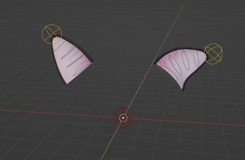 3D model Cat ears VR / AR / low-poly | CGTrader