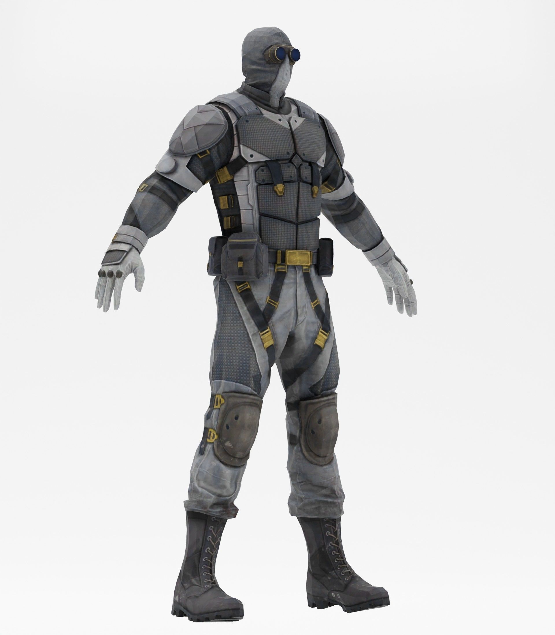 Brawler A rigged batman 3D model rigged | CGTrader