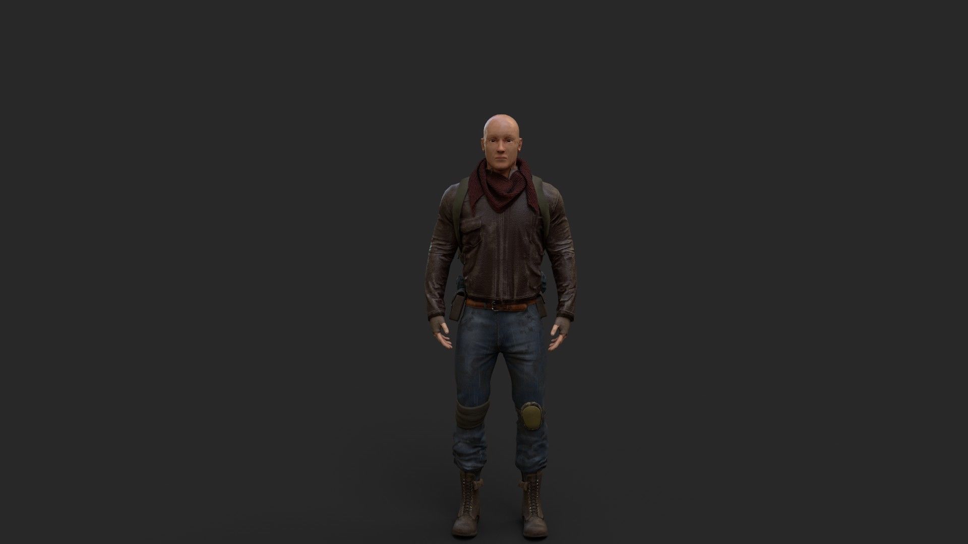 3D model Survivor Character VR / AR / low-poly | CGTrader