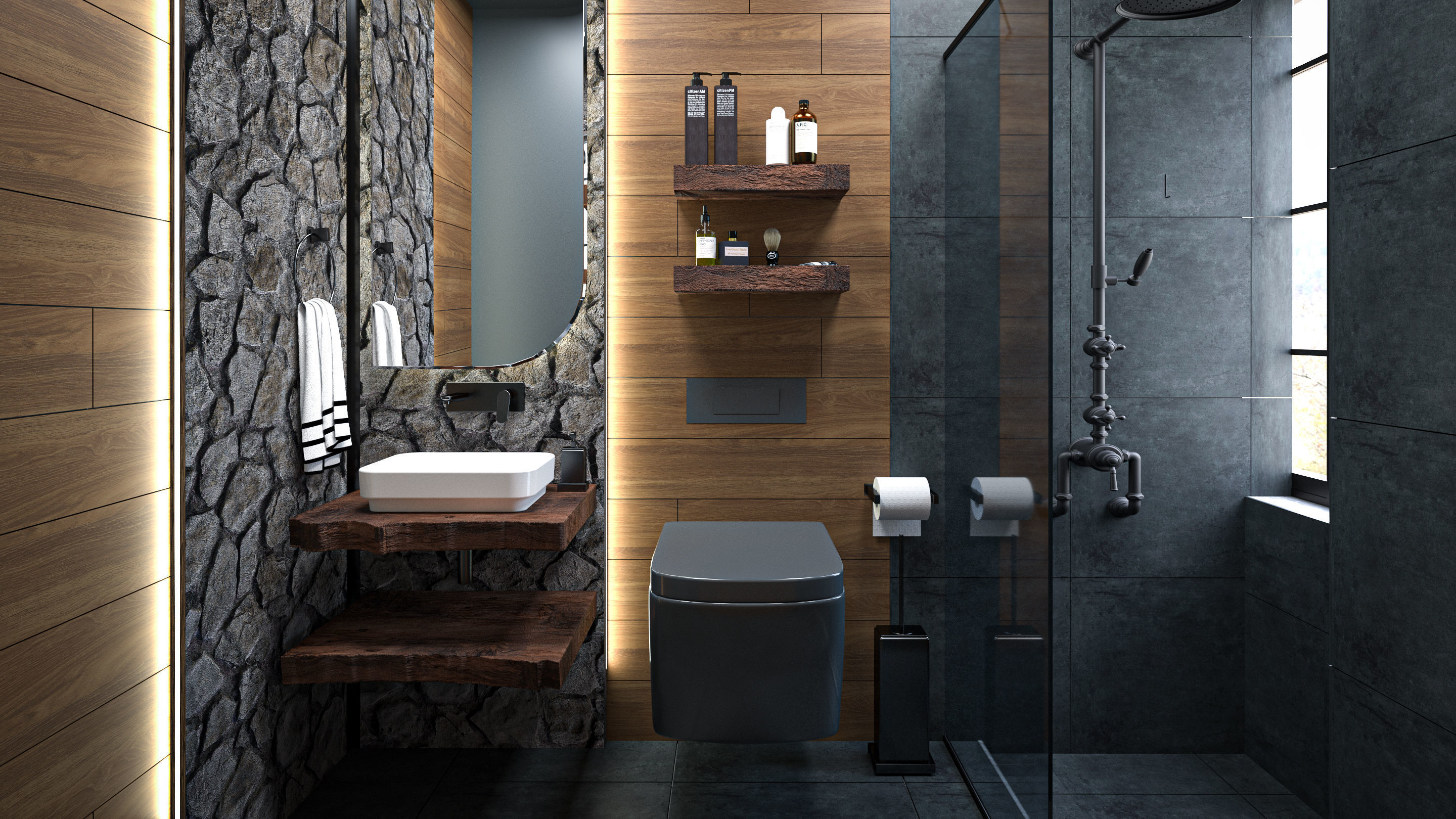 Bathroom Modeling 3D model | CGTrader