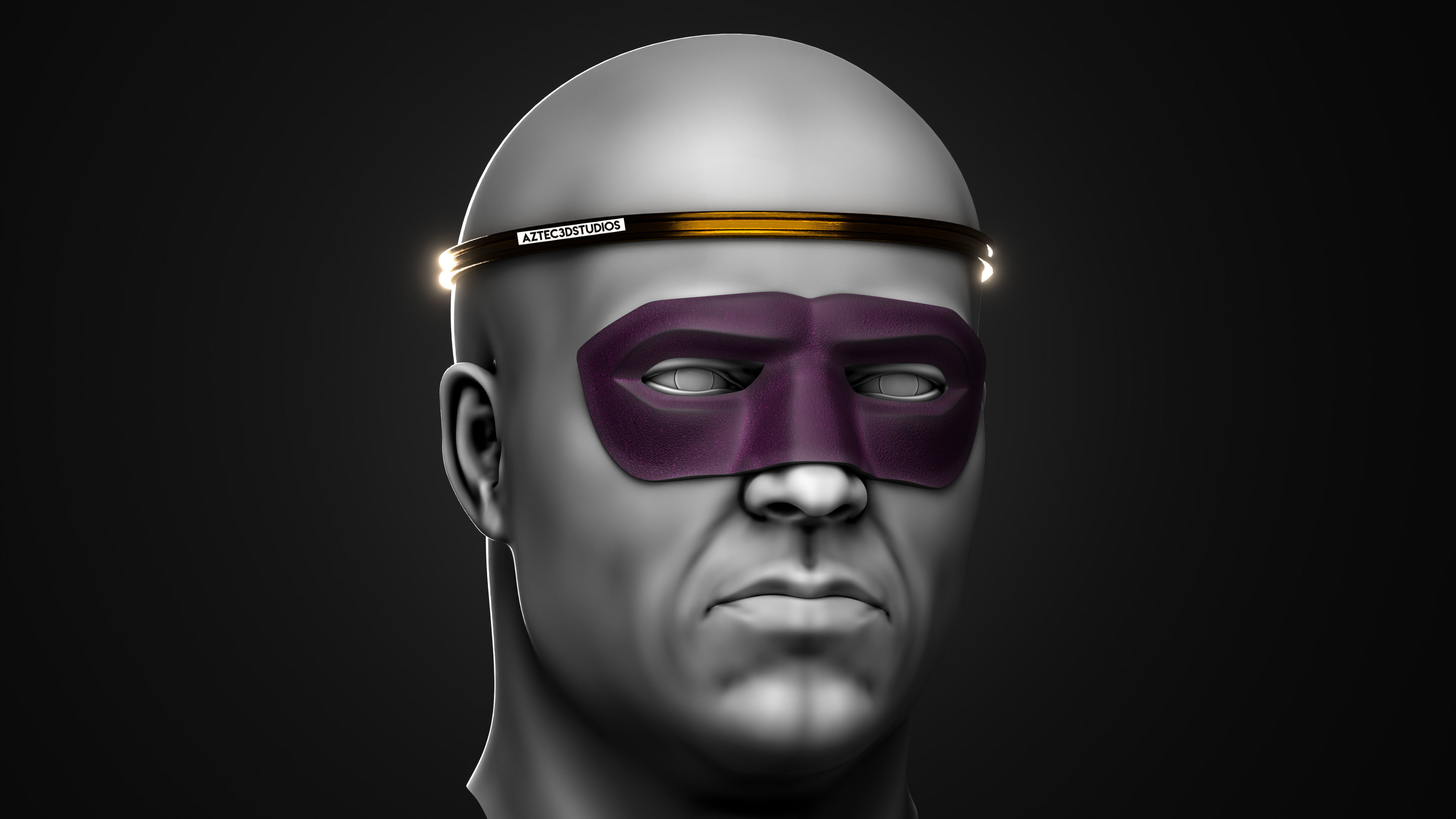 HBO Watchmen Ozymandias Mask for 3D Printing Cosplay 3D model 3D ...