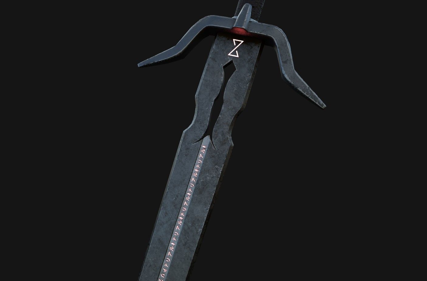 3D model Witcher Sword VR / AR / low-poly | CGTrader