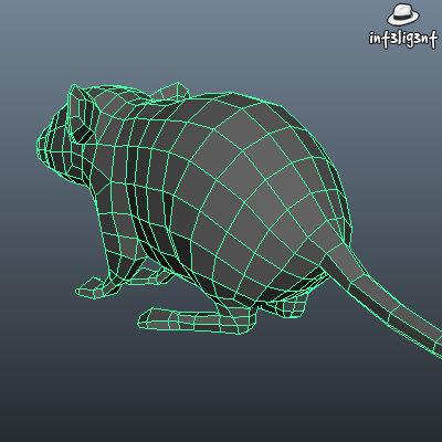 3D model Low Poly Mouse rat VR / AR / low-poly | CGTrader
