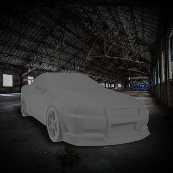 Nissan Skyline GT-R R34 3D model 3D printable | CGTrader