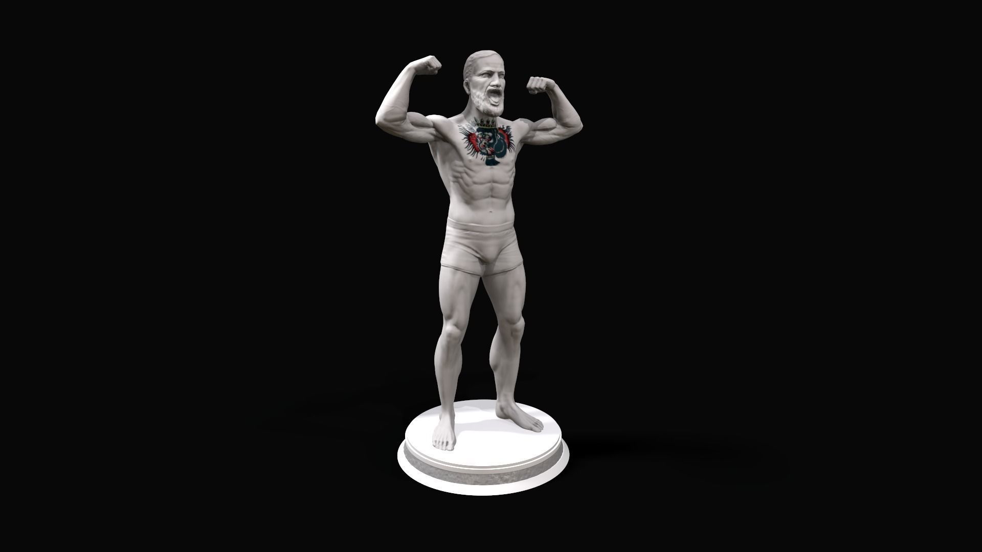 Conor McGregor 3D print model 3D model 3D printable | CGTrader