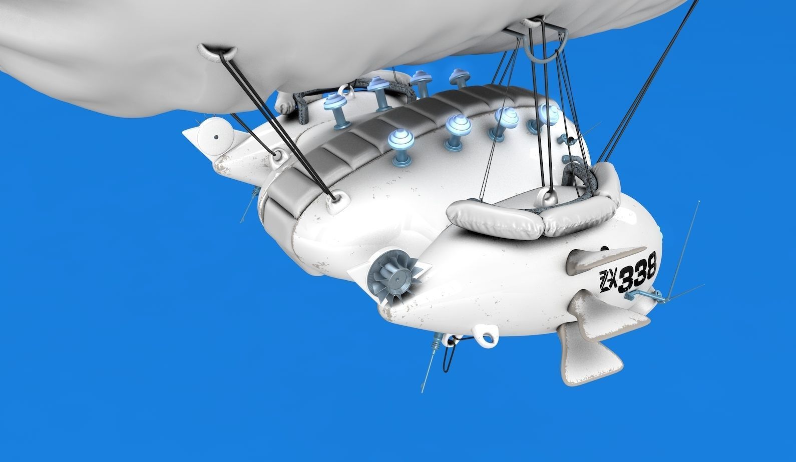 Scepelin Ballon Project II 3D model | CGTrader