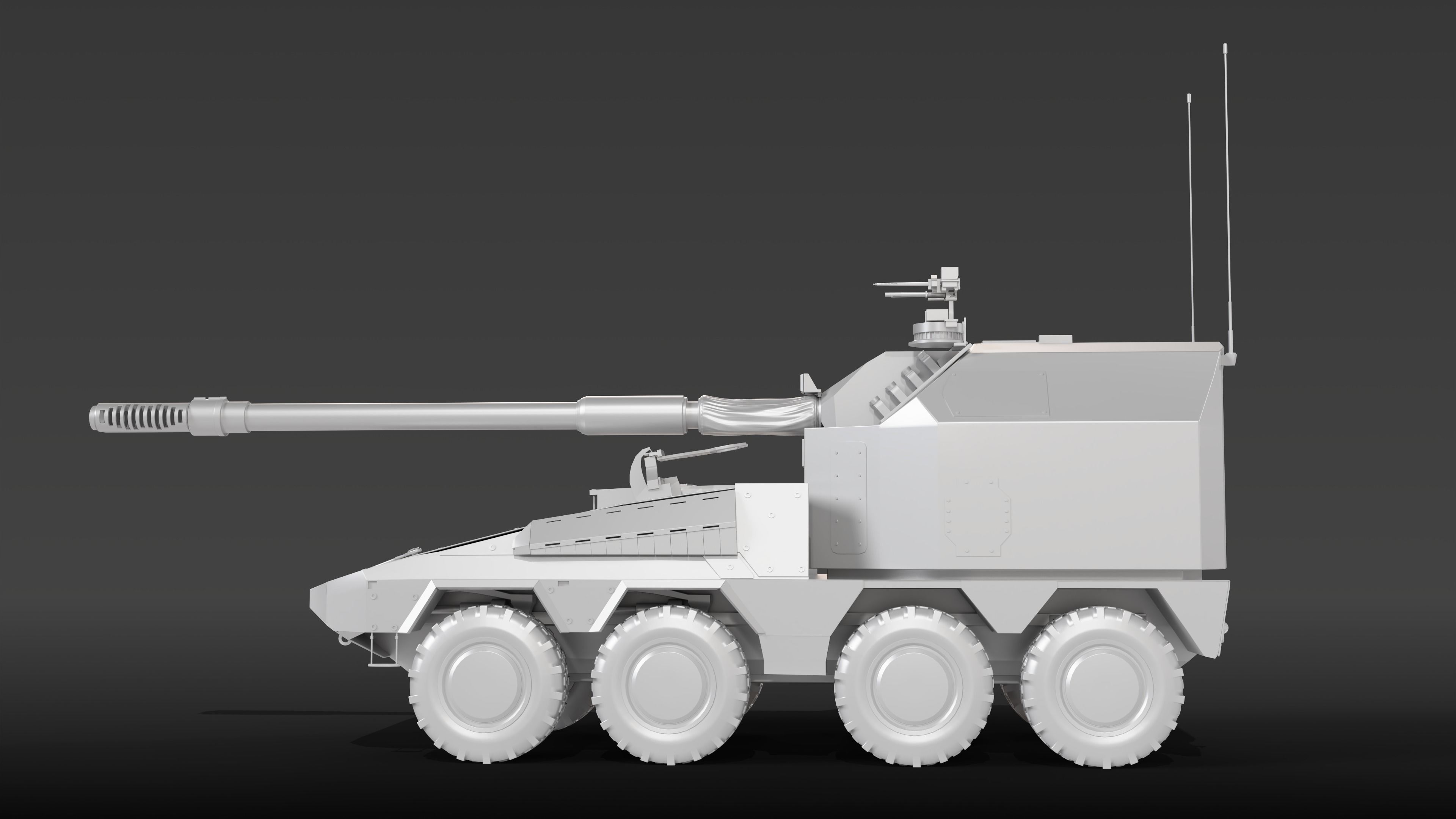 Boxer RCH 155 3D model | CGTrader