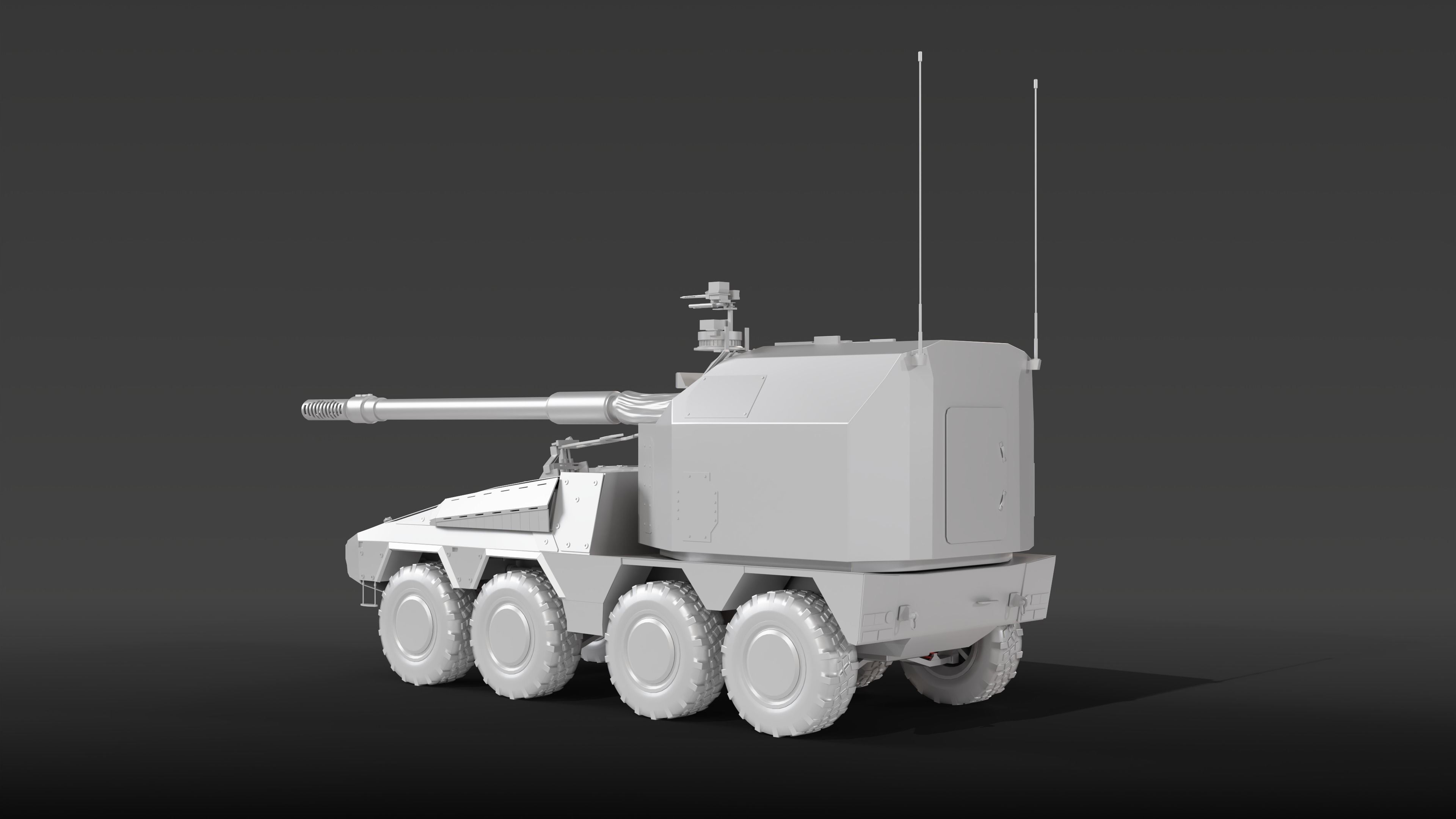 Boxer RCH 155 3D model | CGTrader