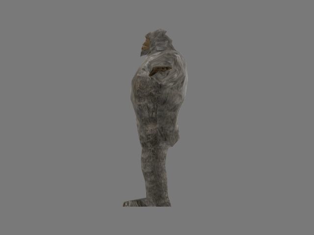 3D model Yeti Low Poly 3D Normal Mapped FBX VR / AR / low-poly | CGTrader